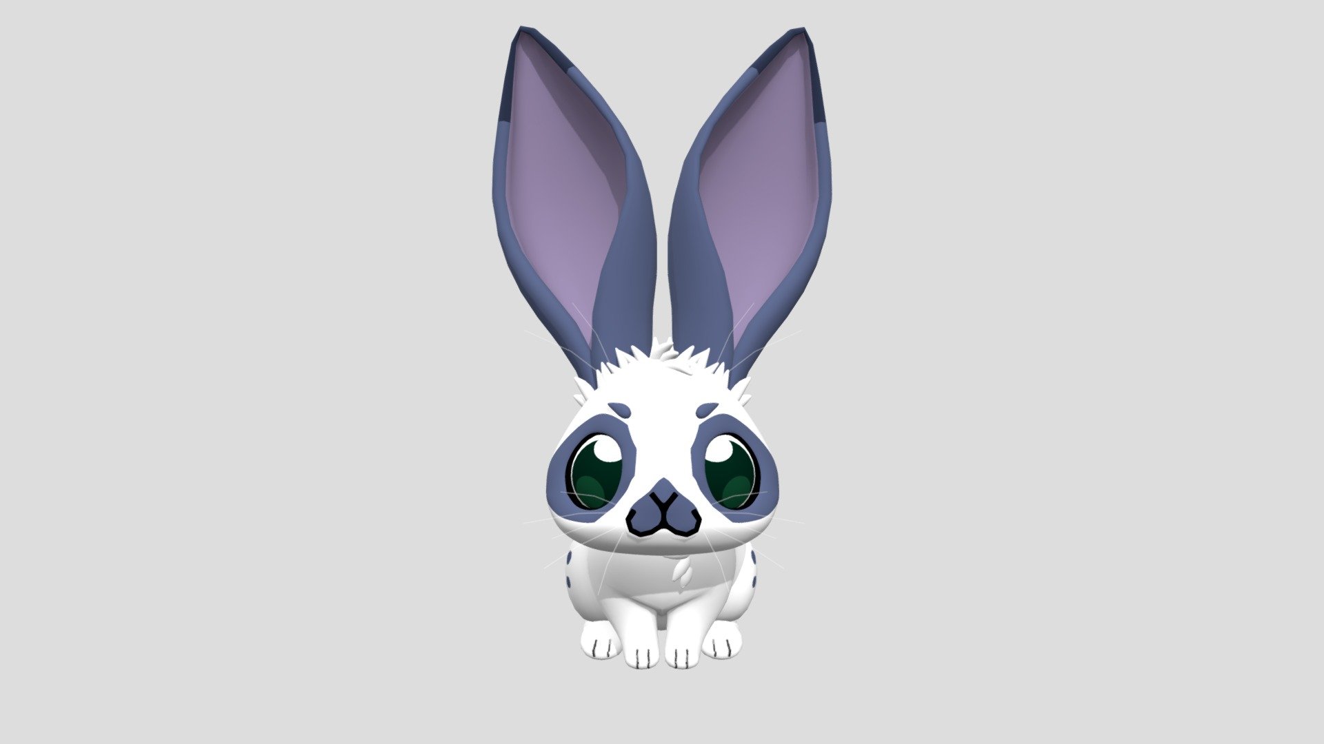 English Spot Rabbit - 3D model by DreamNoms [0381d56] - Sketchfab