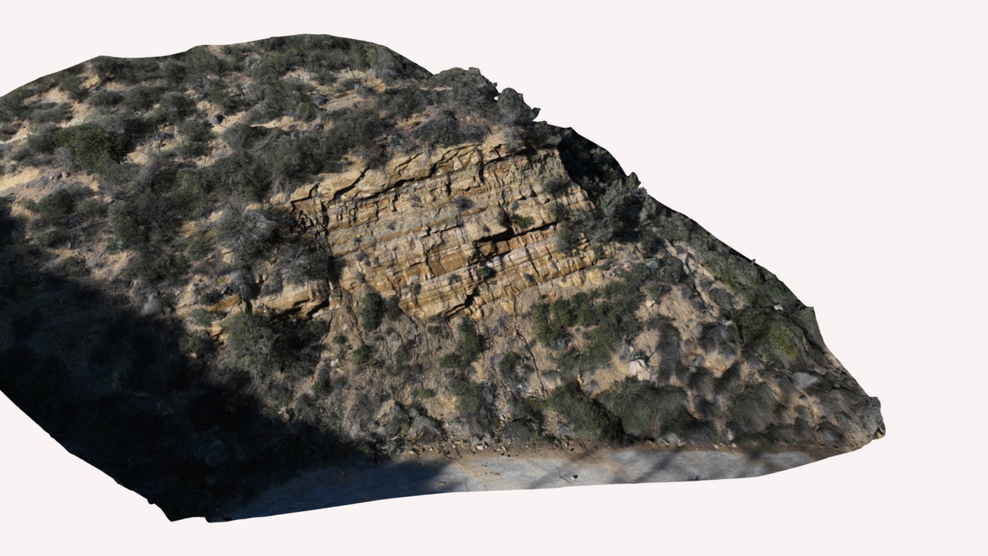 Swede's cut, Ridge Basin - 3D model by High Plains Rifter ...