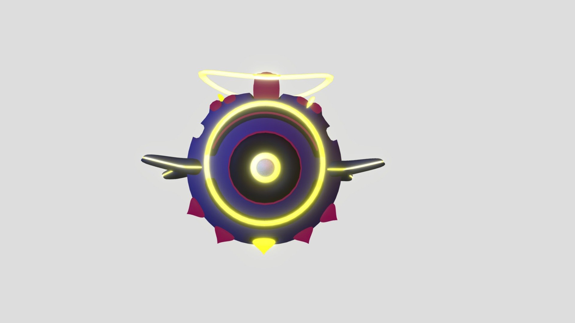 Flying object - 3D model by Elena.An (@ElenaAn12) [038319f] - Sketchfab