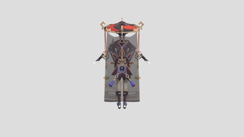 Genshin impact - A 3D model collection by king4roo - Sketchfab