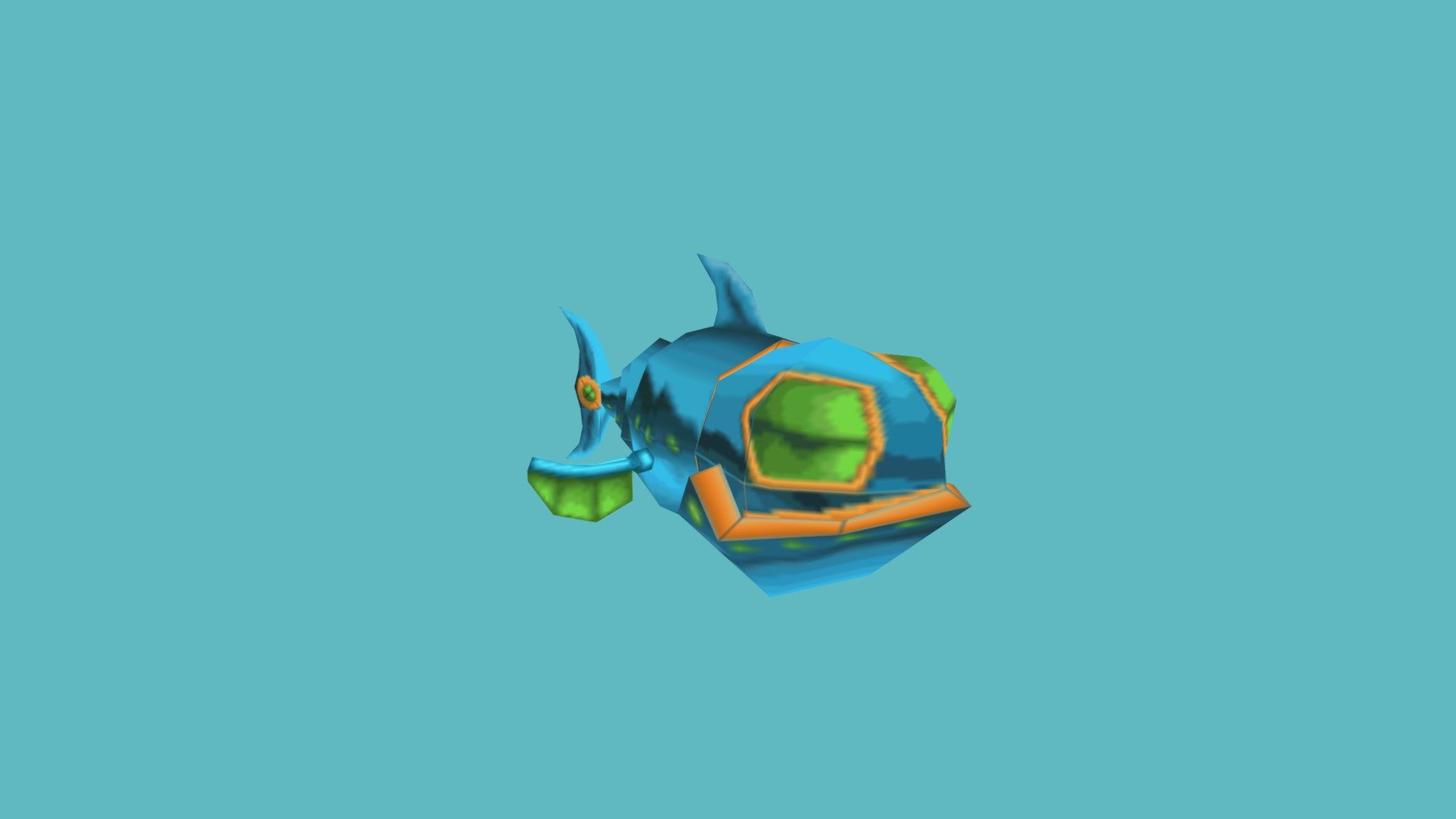 Supersponge - Sub Shark - Download Free 3D model by Romyblox1234 ...
