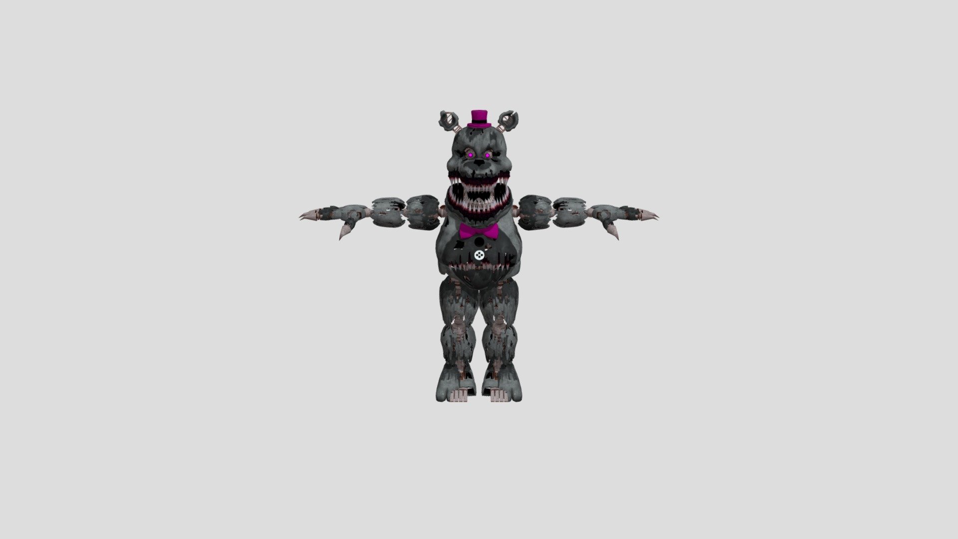 VR Nightmare Greybear FNAFSFM1 - Download Free 3D model by kamdezbroz ...