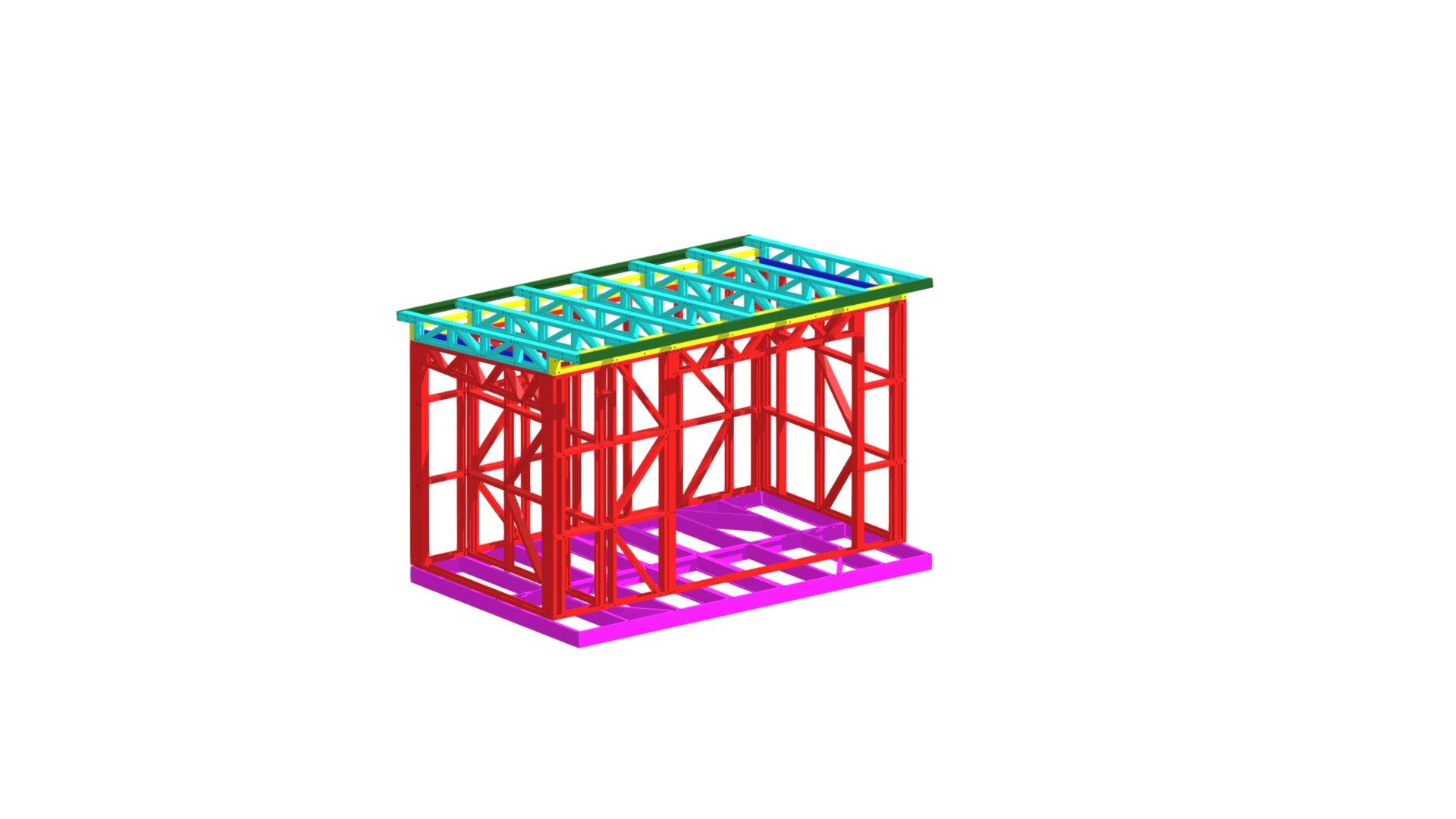 BR - Bathroom R1 - Download Free 3D model by Steel Frames Direct & Go ...