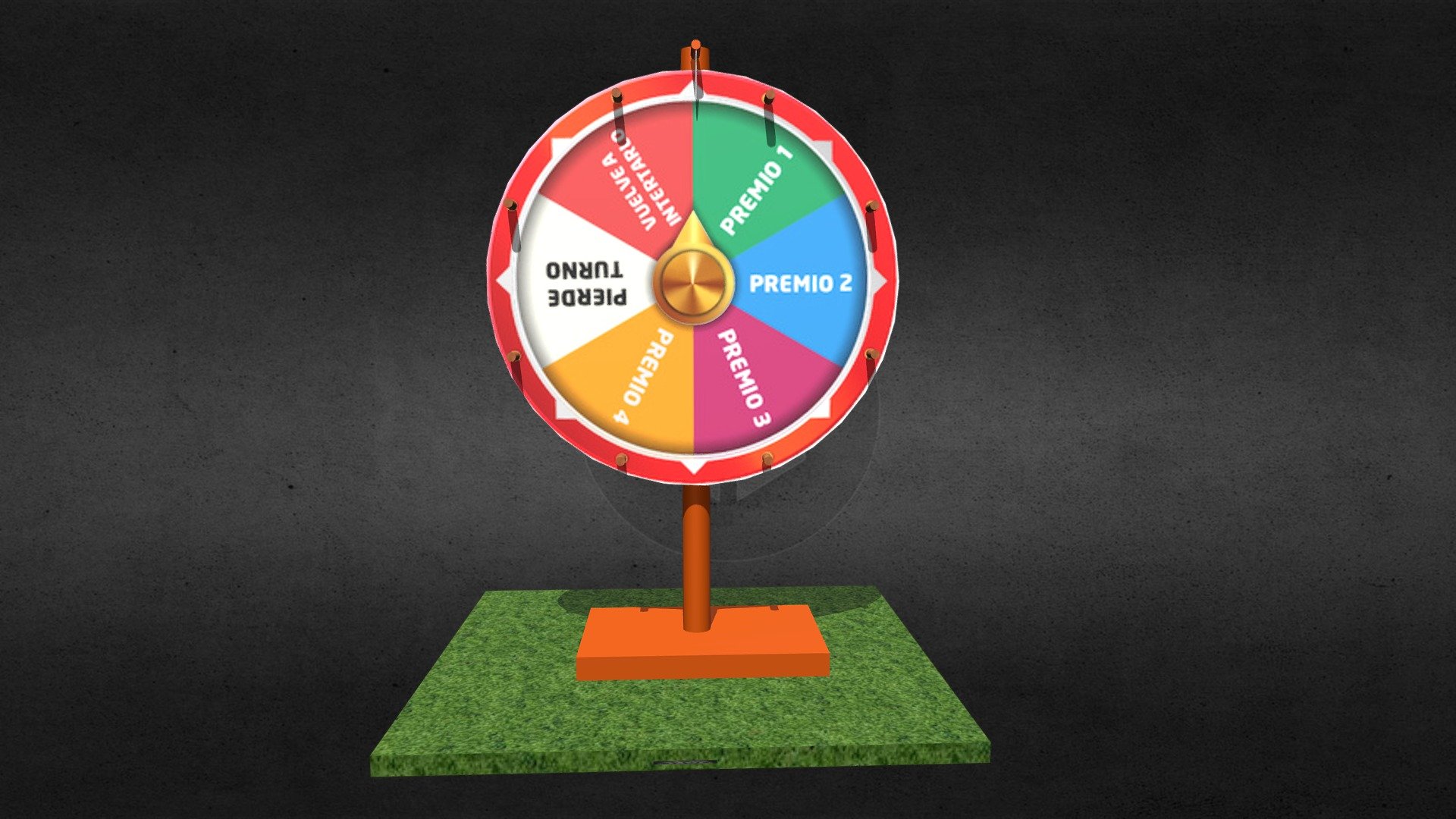 RULETA - 3D model by Sergio Andres Valle Reyes (@sergio.andres.valle ...