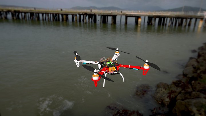 Quadcopter 3D models - Sketchfab