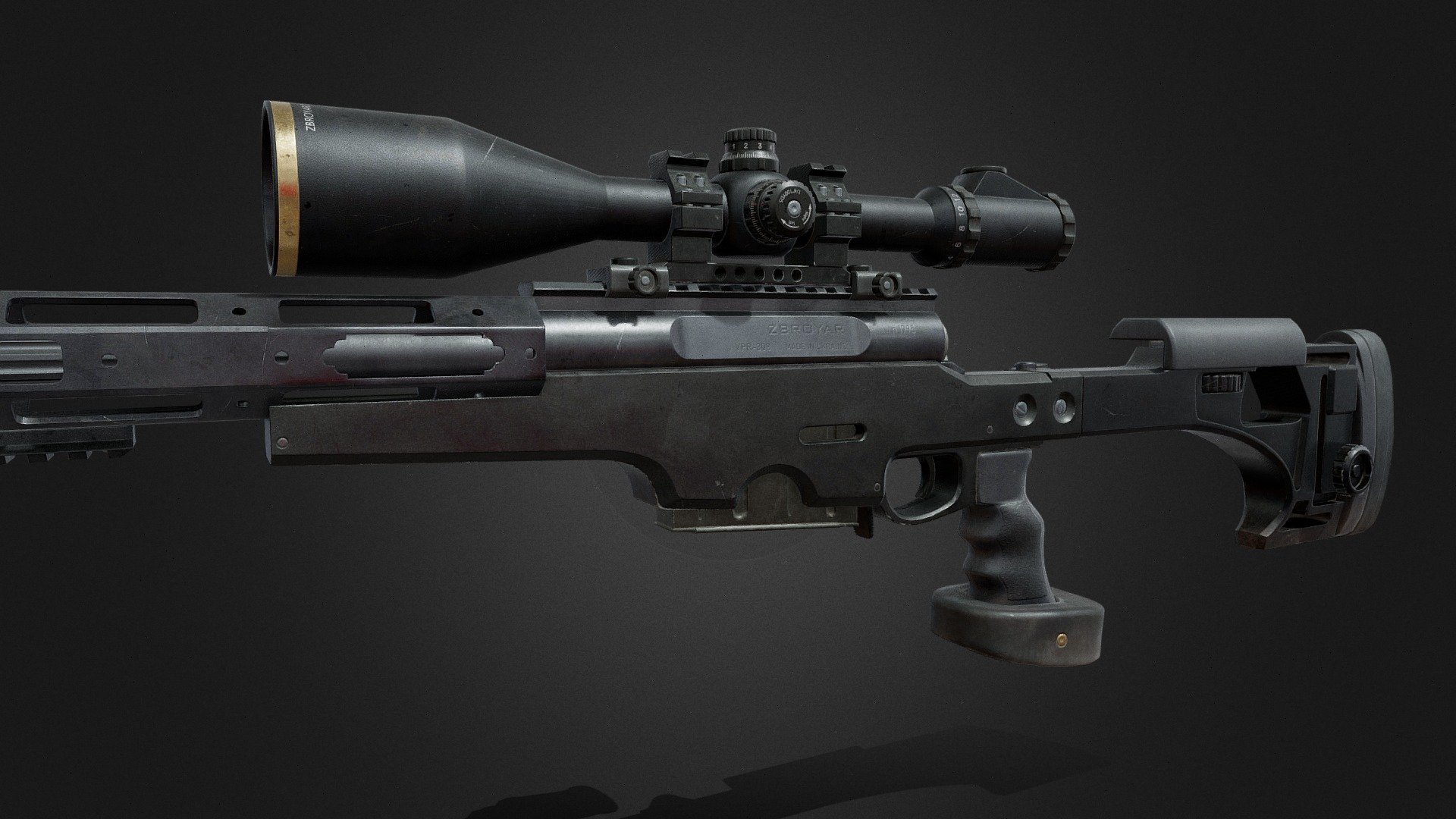 Z-008 Sniper Rifle - 3D model by Filip Włodarczyk (@mobilos.26 ...