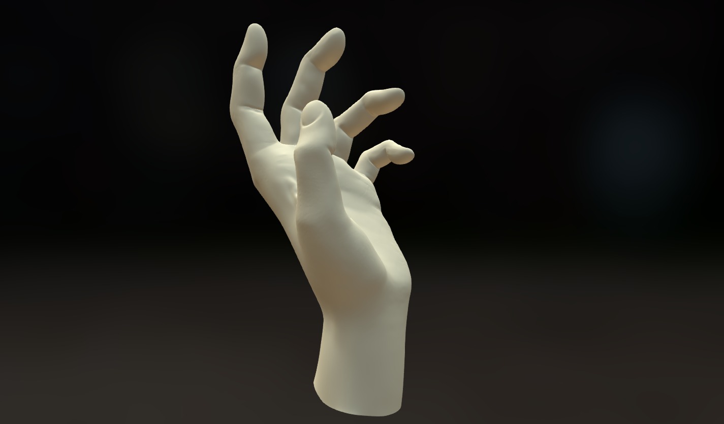 Hand Hi - 3D model by Eyofin [038a195] - Sketchfab