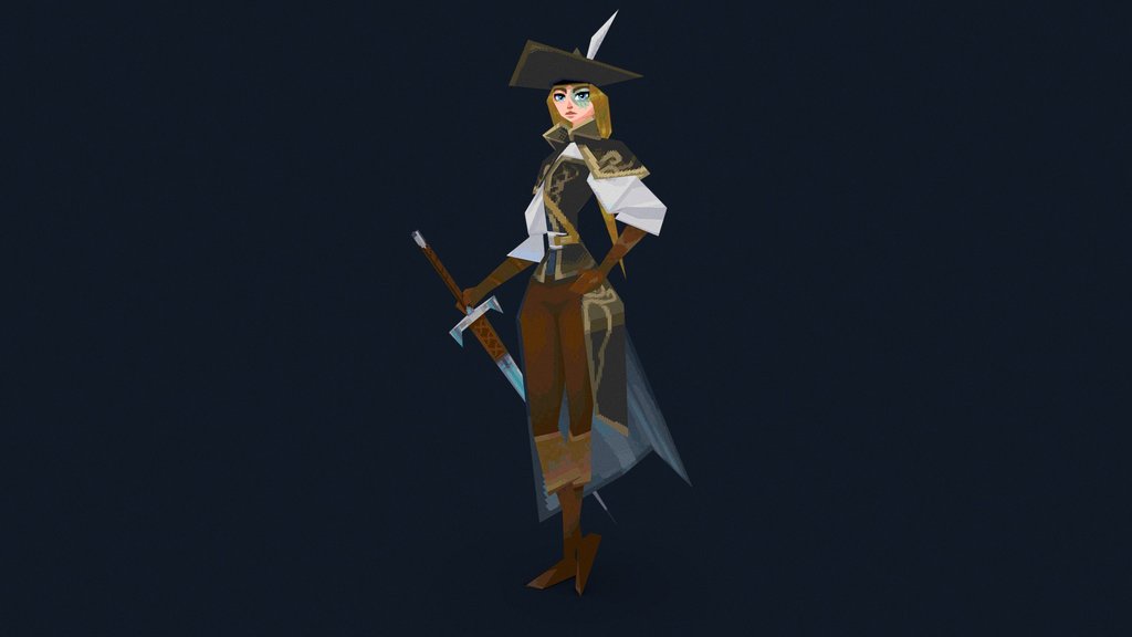 Low Poly Characters - A 3D model collection by TheUncannyFoxhound ...
