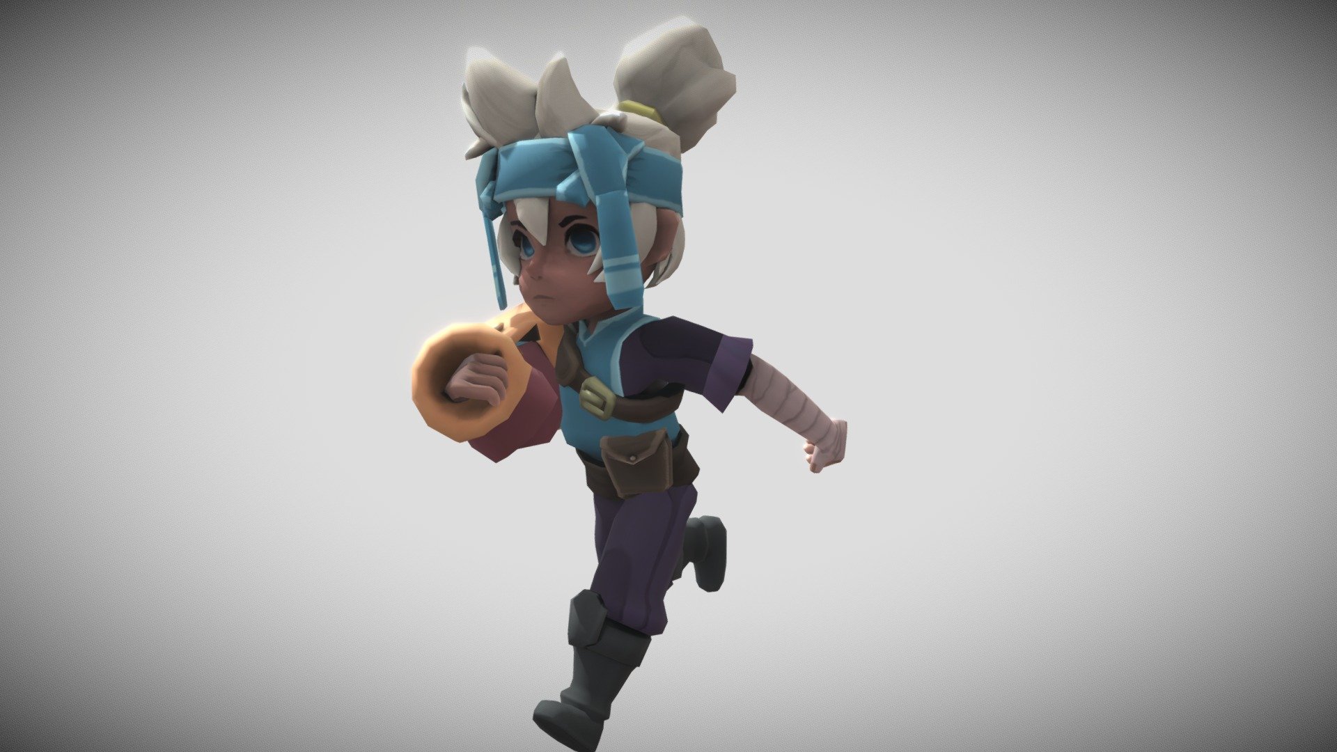 Breeze MC Run Animation - 3D model by catecapo [038d7cd] - Sketchfab