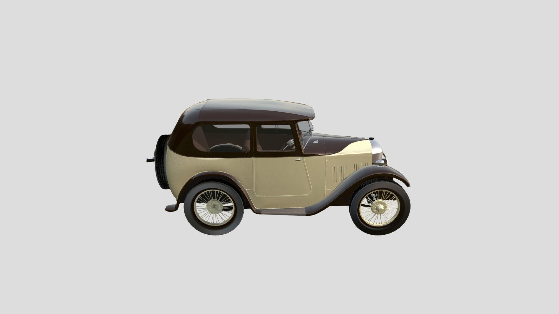 Austin 7 Swallow - 3D model by FunkGFX [038ef60] - Sketchfab