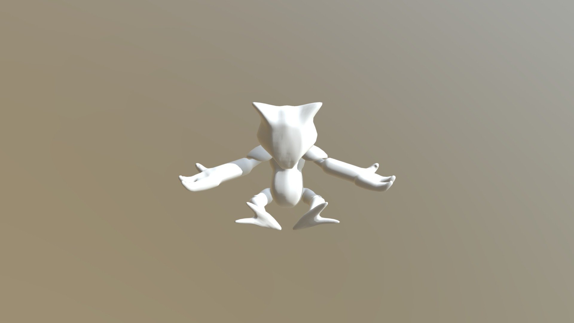 Abra - 3D model by alexcf98 [038f826] - Sketchfab