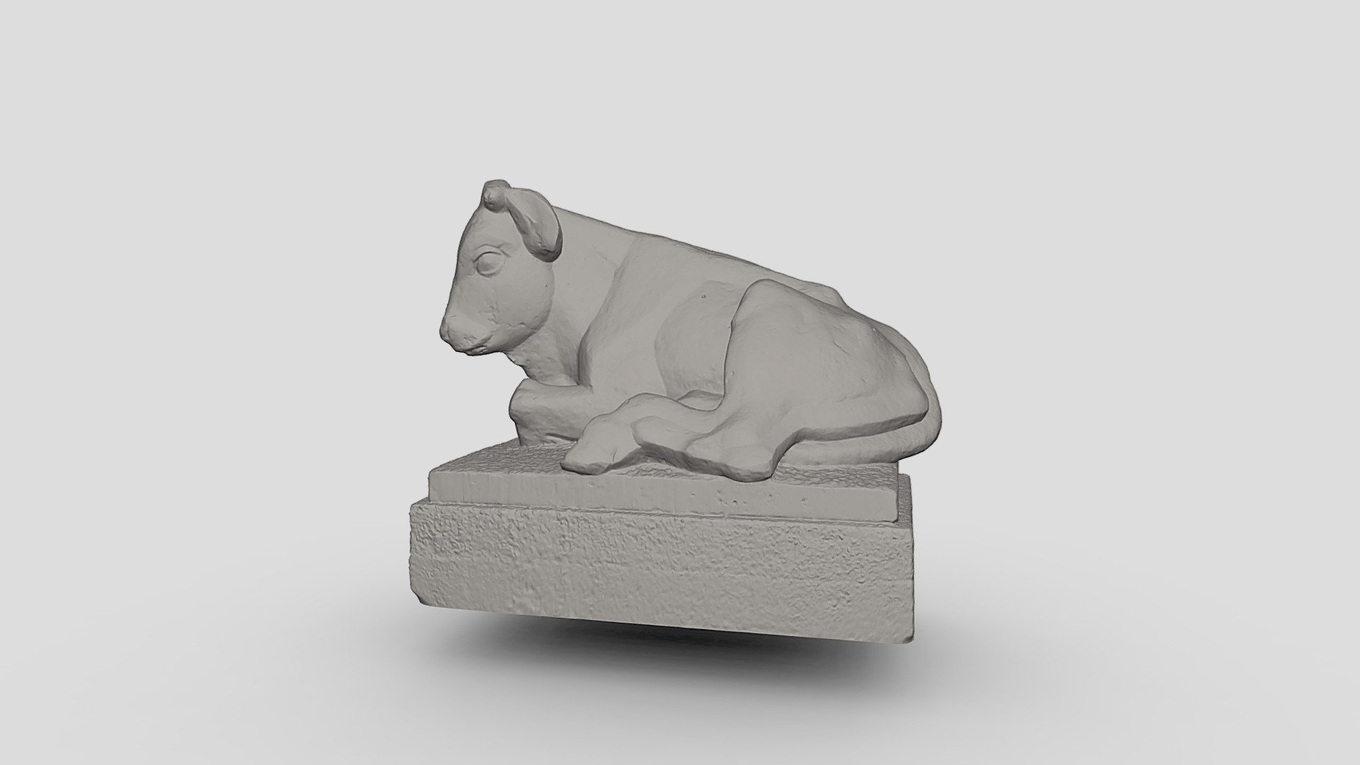 Stier Kunststein Berlin - 3D model by gussbronze [0390e9e] - Sketchfab