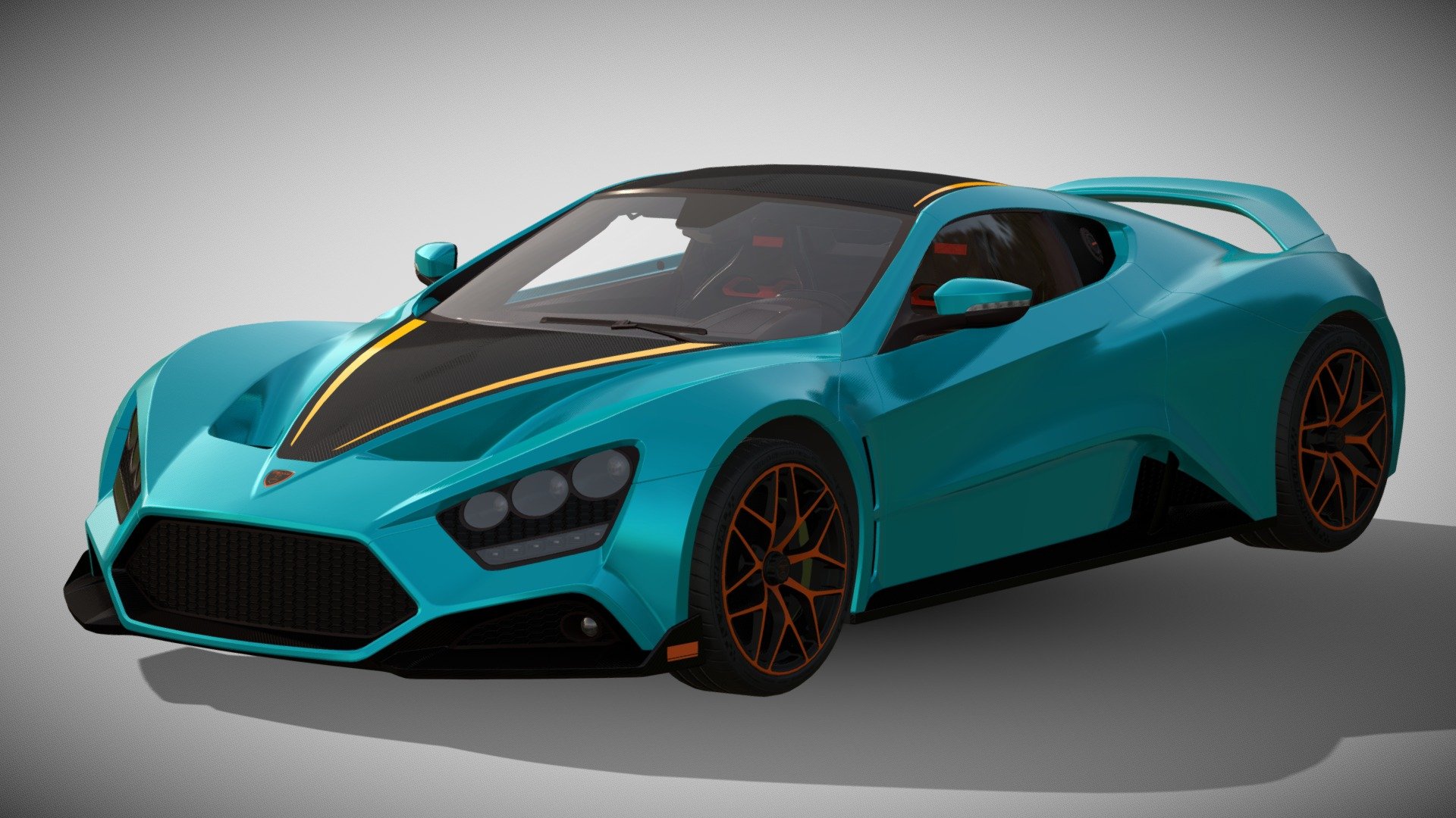 2017 Zenvo TS1 GT 10th Anniversary - Download Free 3D model by Ddiaz ...