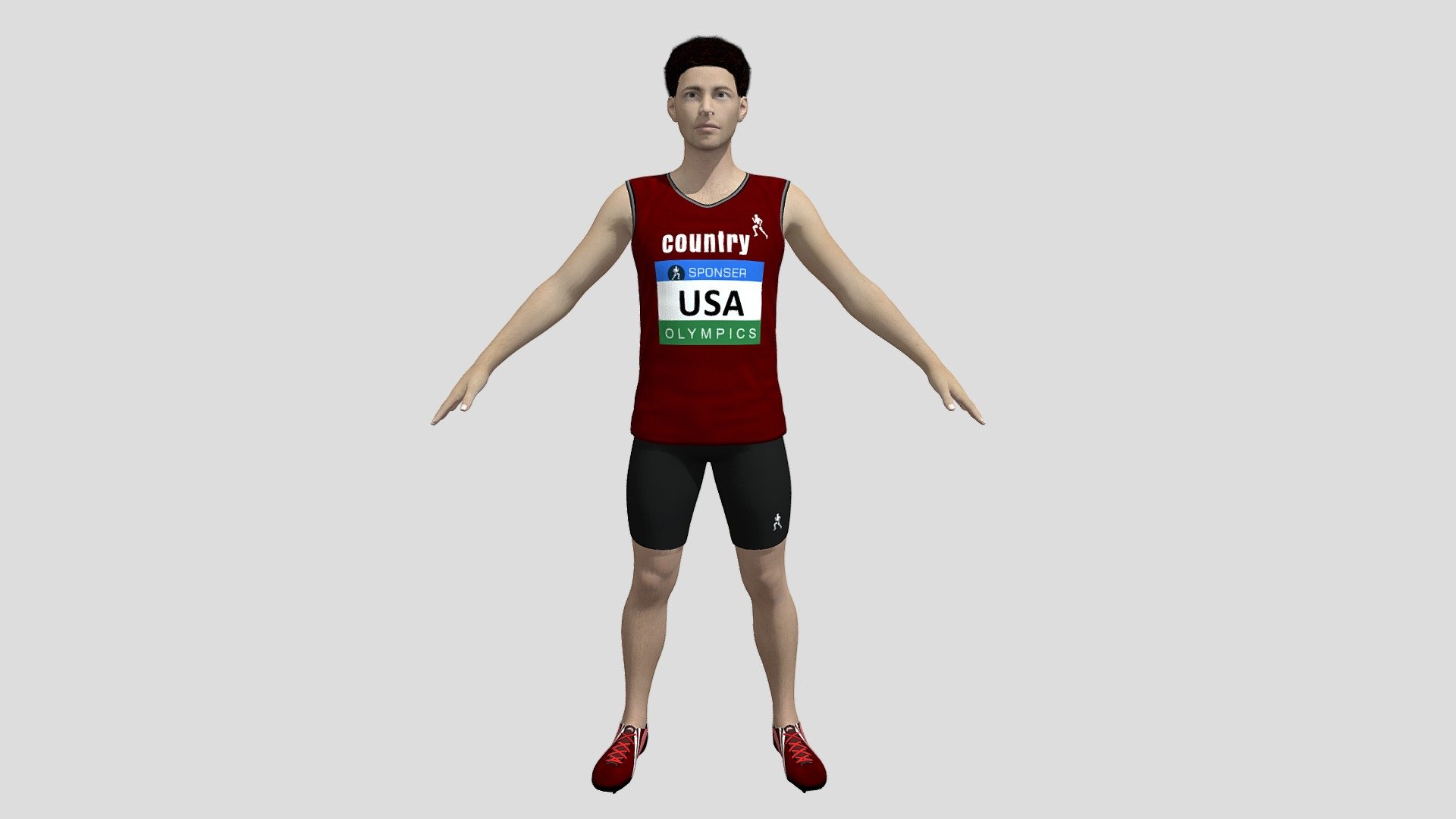 Athlete Runner - Buy Royalty Free 3D model by trish.j2109 [0392d7b ...