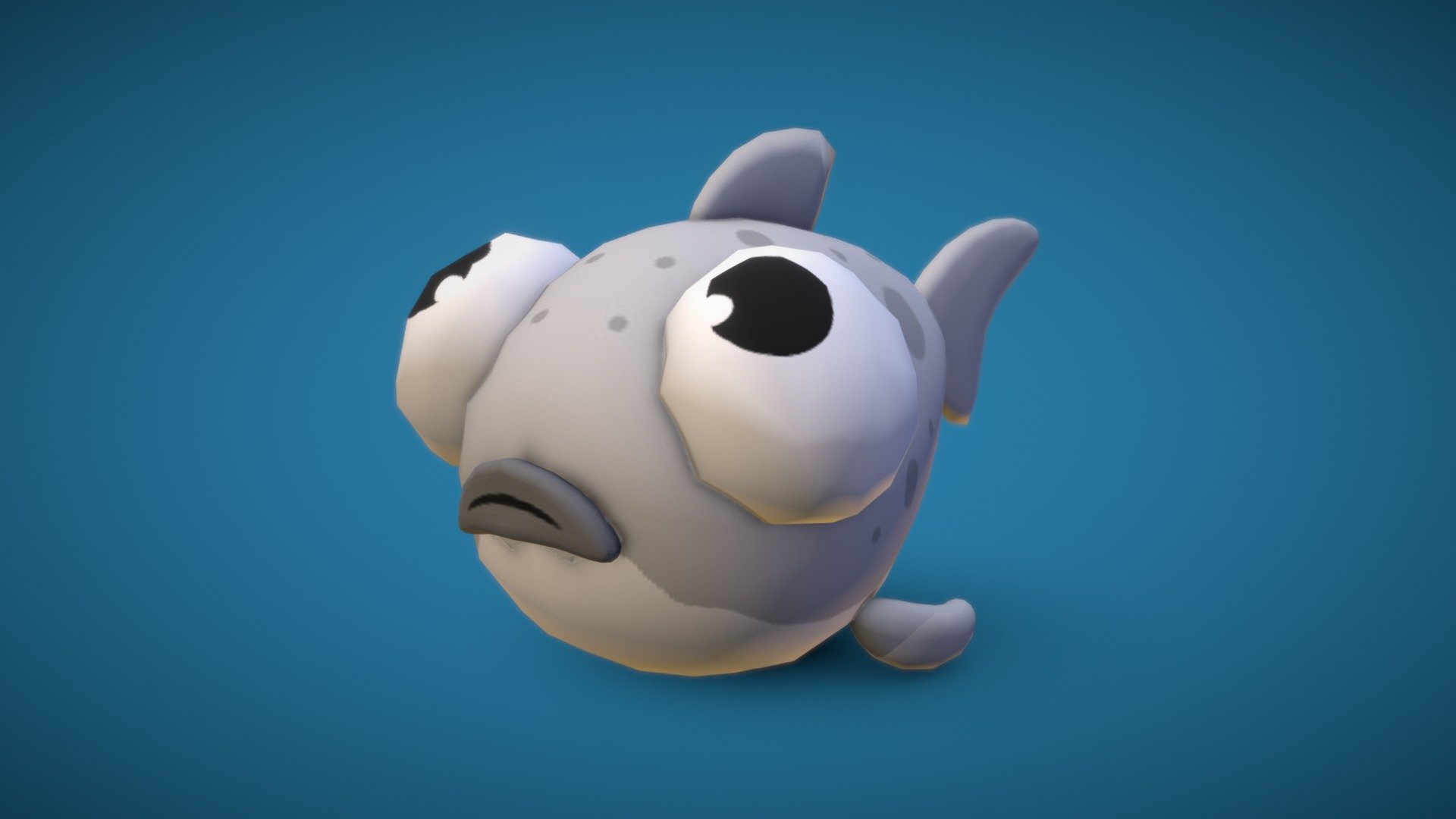 Small Fish (Monochrome) - Abyssal Pursuit - 3D model by Tenkiya ...