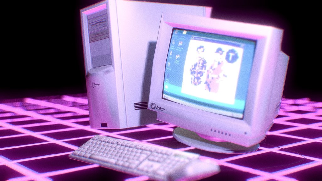 Windows95 PC - A 3D model collection by ndbroadbent - Sketchfab