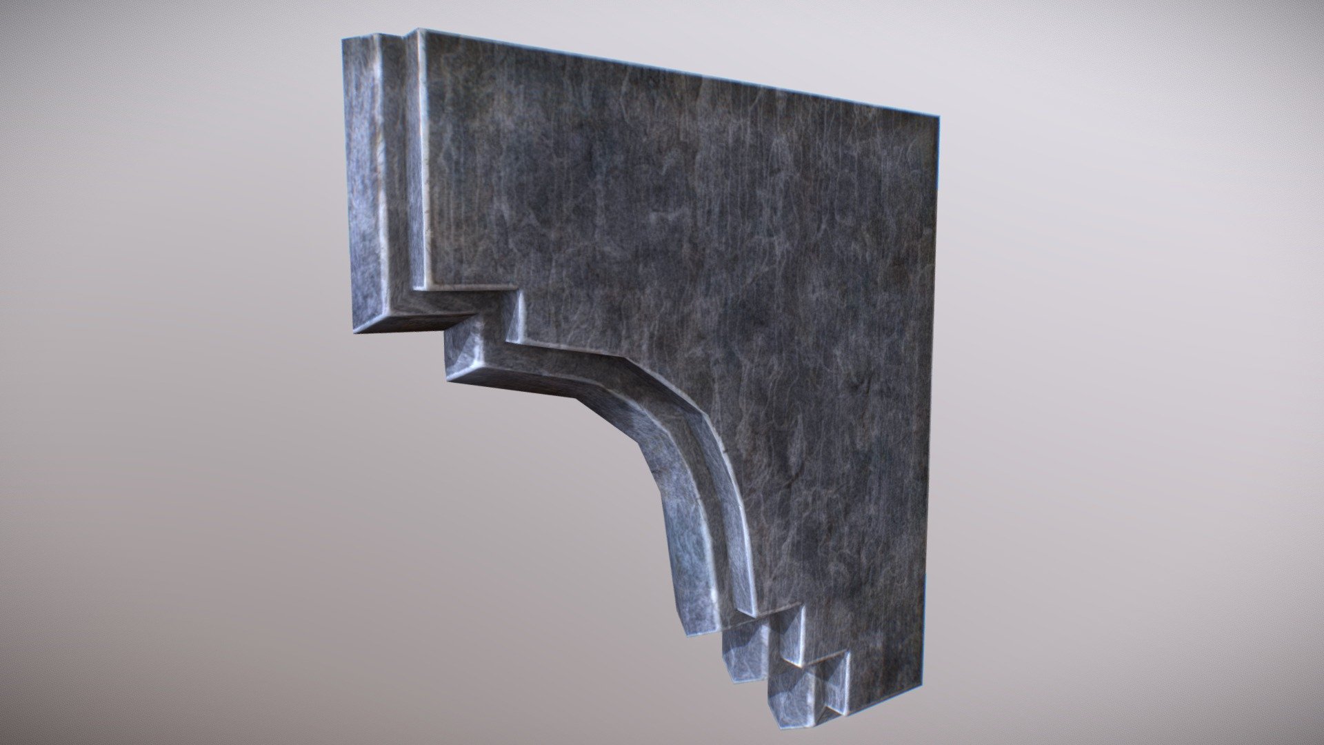 Stone Bracket - 3D model by Charvee [0394b40] - Sketchfab