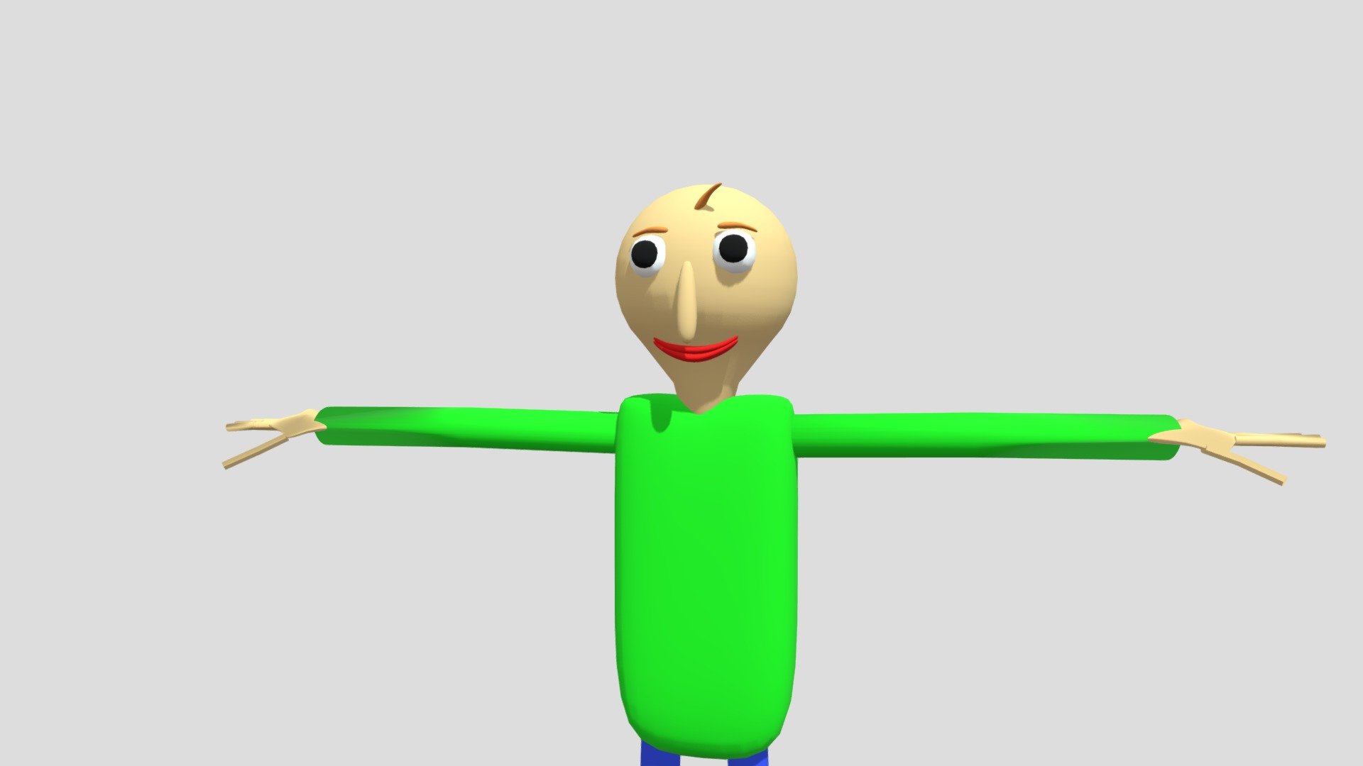 fan made Baldi model - Download Free 3D model by PotBin [0394d93 ...