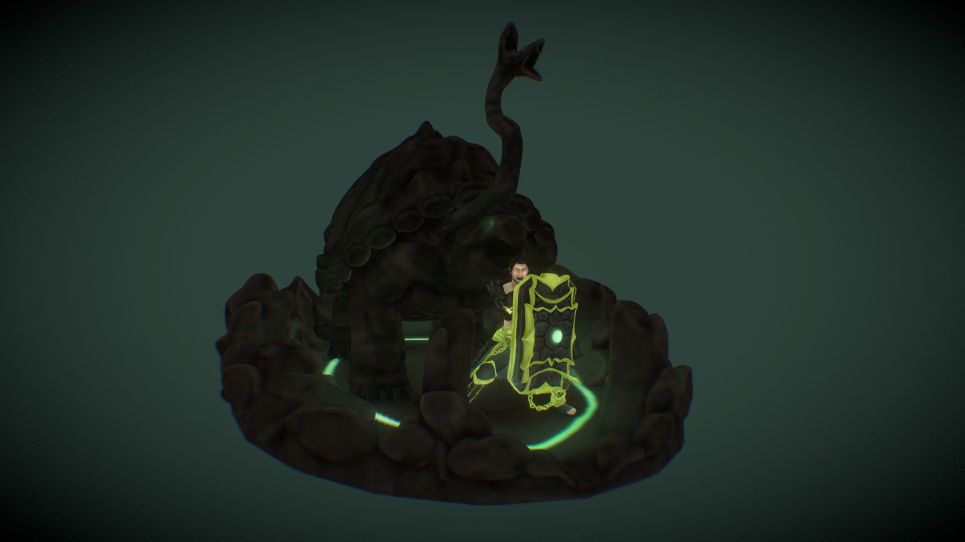 Black turtle - MYTHOLOGICAL SYMBOLS OF CHINA - 3D model by Panreallove ...