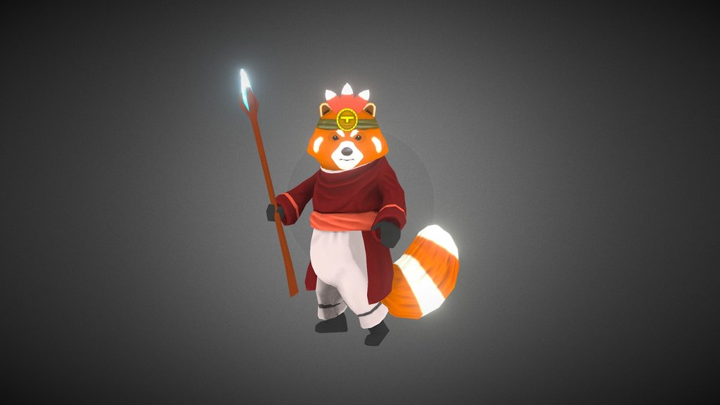Red panda - A 3D model collection by Cokatieki (@Nerakess) - Sketchfab