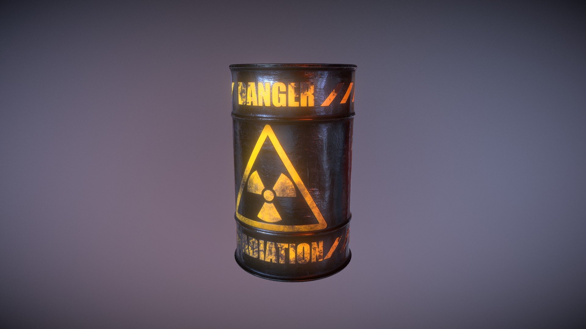 Radioactive Barrel - 3D model by Andreu (@ithirul) [039a8c4] - Sketchfab