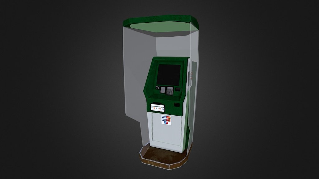 ATM - 3D model by Helen [039aa26] - Sketchfab