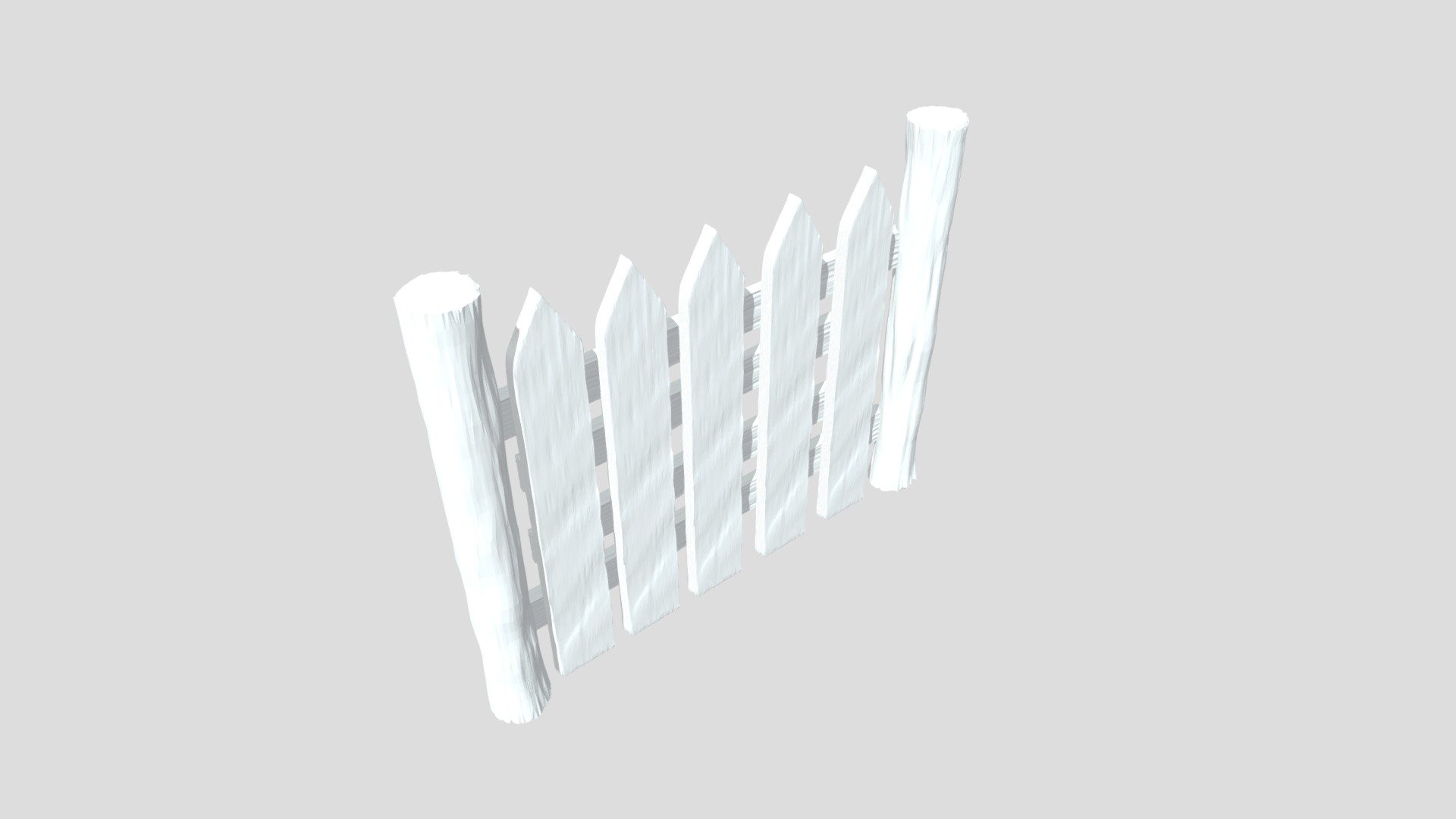 fence - Download Free 3D model by mirmuhamad045 [039b3a3] - Sketchfab