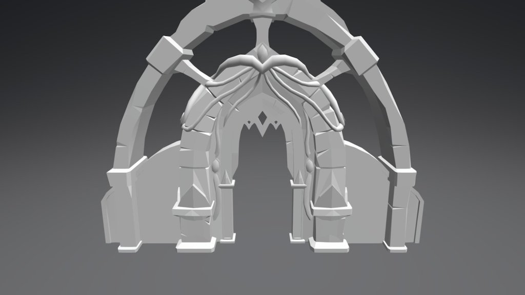 Large Gate - 3D model by tomerabadi [039c722] - Sketchfab