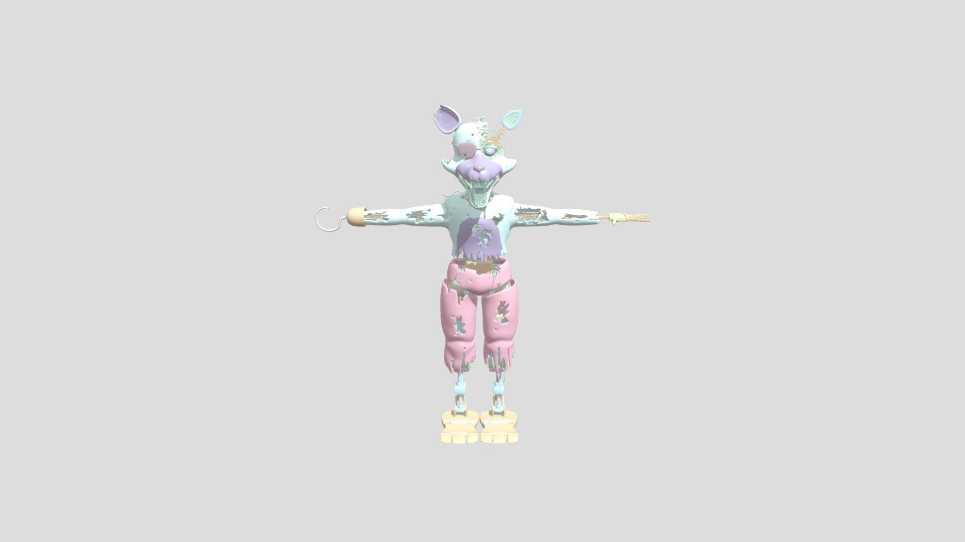 Sw Foxy - Download Free 3D model by kiara4321 [039d0d2] - Sketchfab