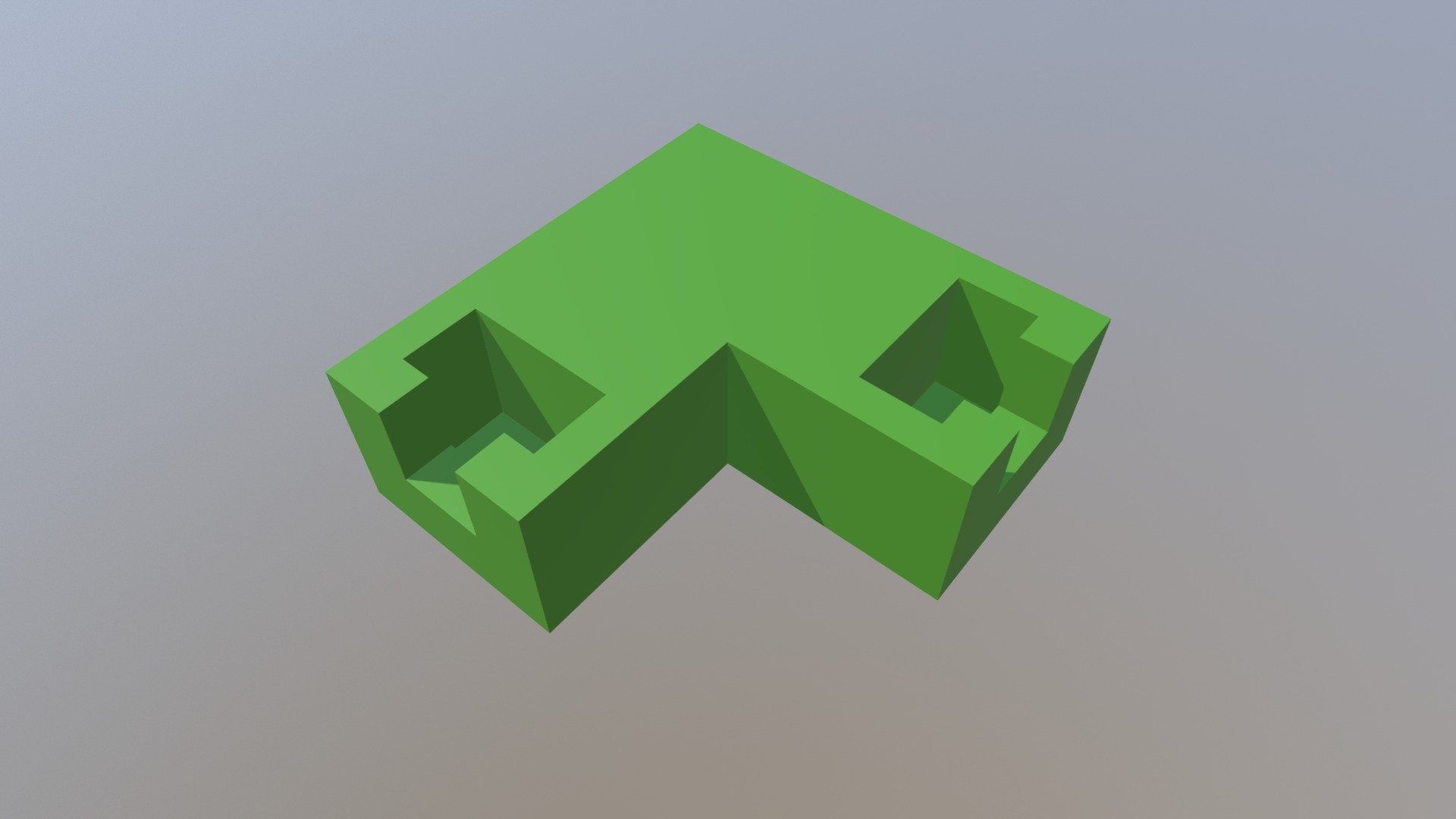 connector - square angle (2) - Download Free 3D model by wintees ...