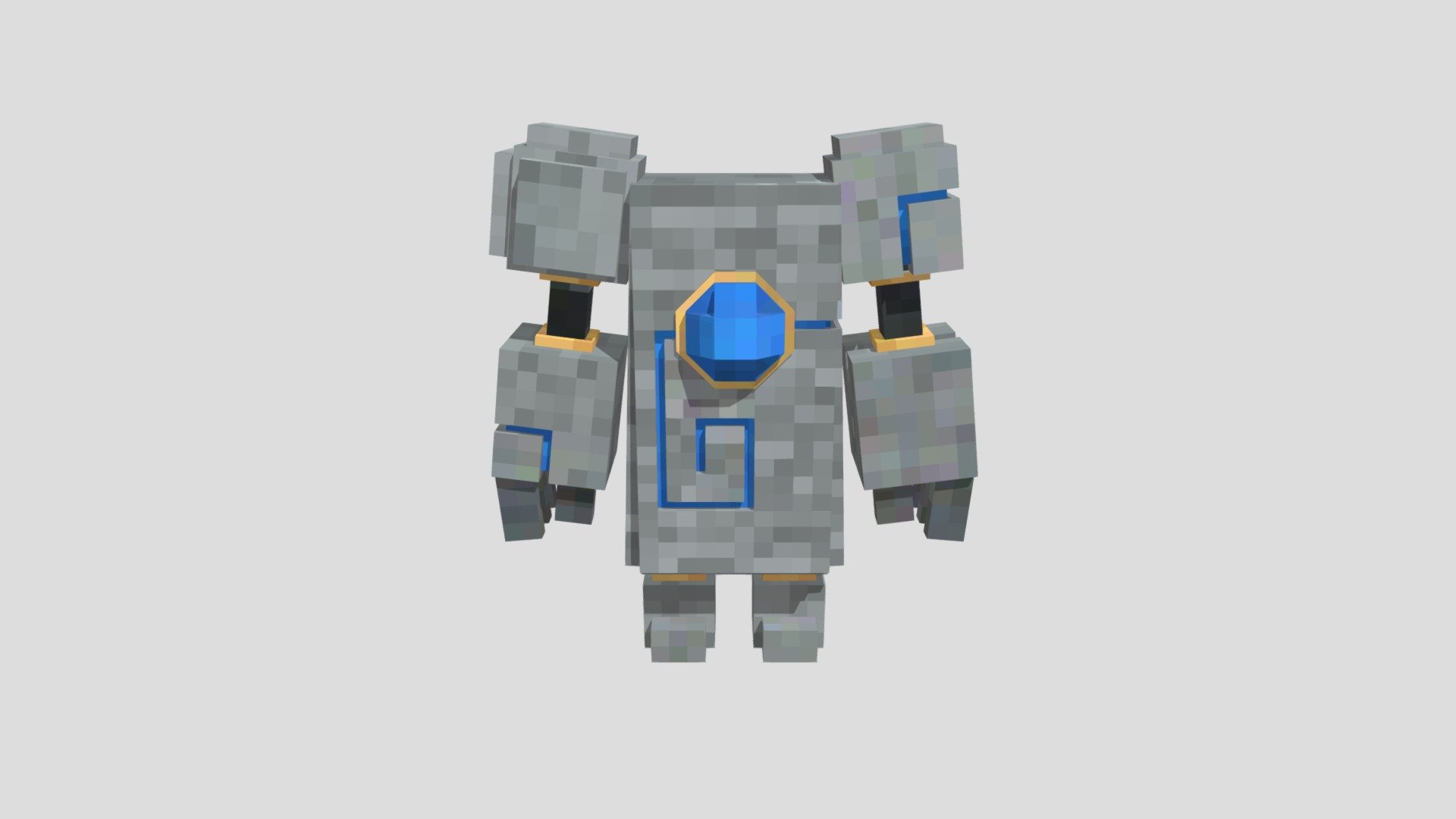 Golem - 3D model by ellirar [039f833] - Sketchfab