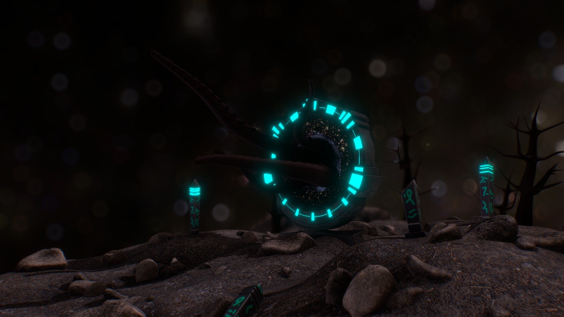 Space Portal - 3D model by aleksandr.kukhalskyy (@aleksandr.kukhalskyi ...