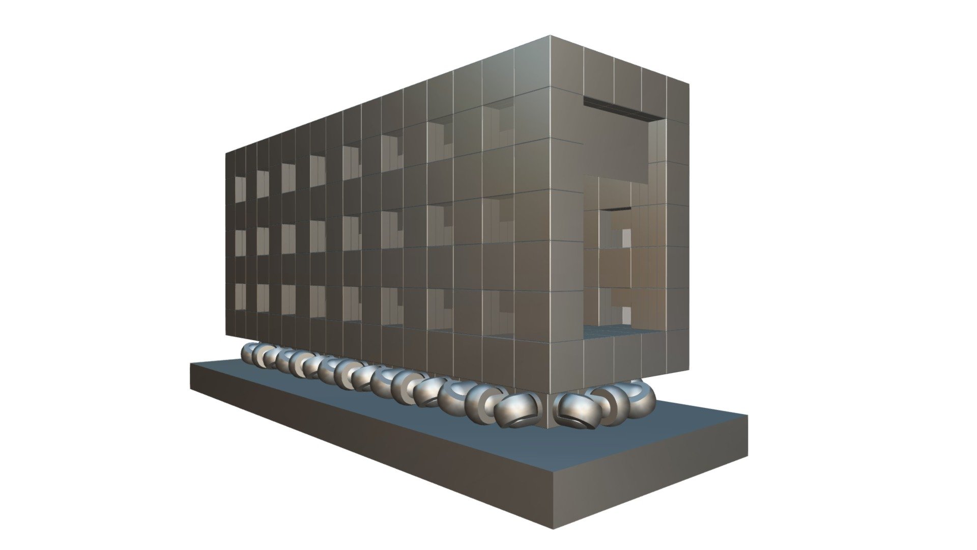 Modular Mobile Capsule Hotel - Download Free 3D model by Alexander ...