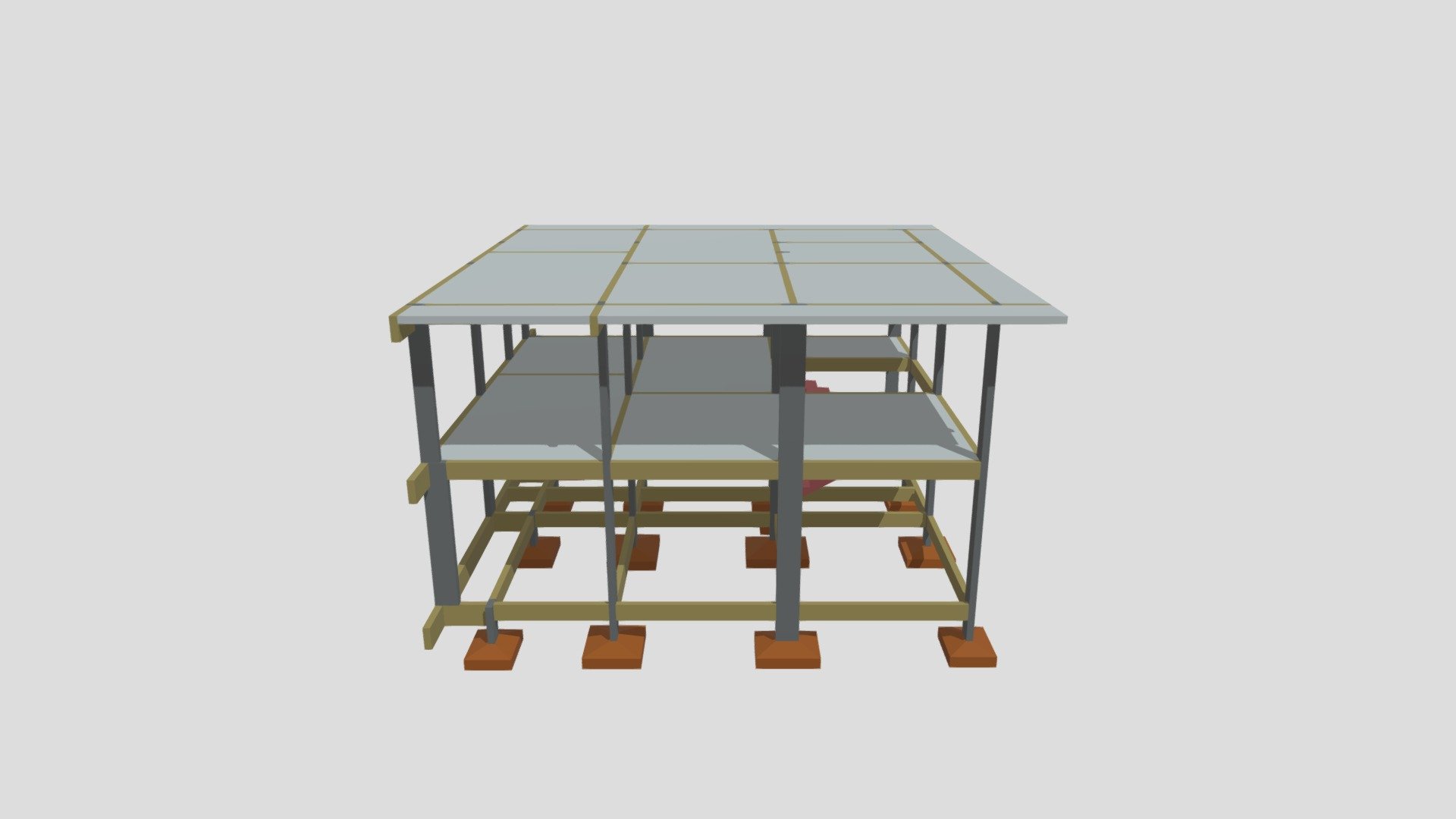 Projeto Estrutural - Jota Jota - 3D model by Eng Jackson Abreu ...