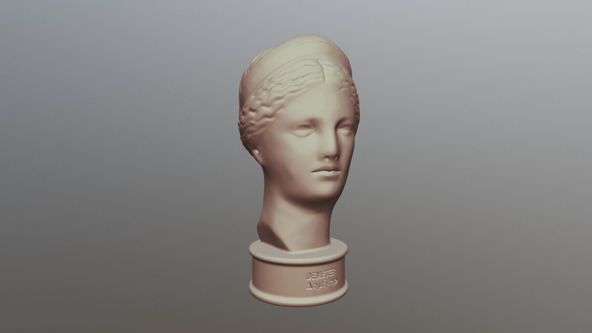 Demeter Bust - 3D model by MIMIKIDZ (@fayakuza) [03a4463] - Sketchfab