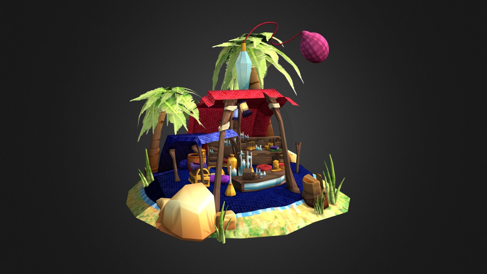 DAE Bazaar - The Scented Oasis. - 3D model by Da Silva Irina ...