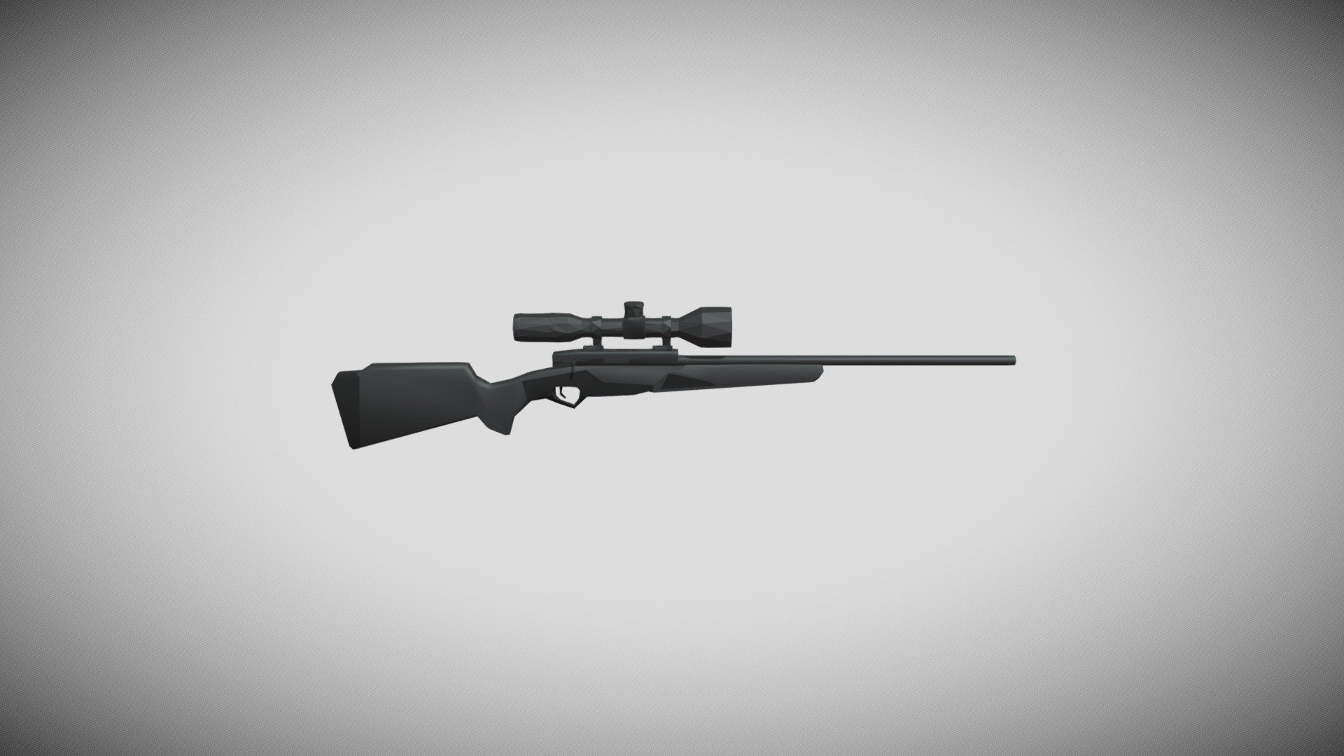 RifleLowPoly - 3D model by dyydleisson [03a4b59] - Sketchfab