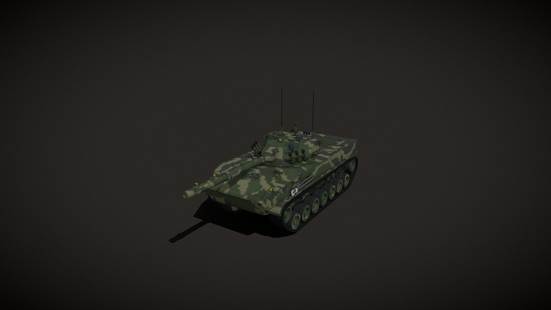 2S25 Sprut Russian Tank - 3D model by Blank_Ekin (@ekinada3) [03a53b4] - Sketchfab