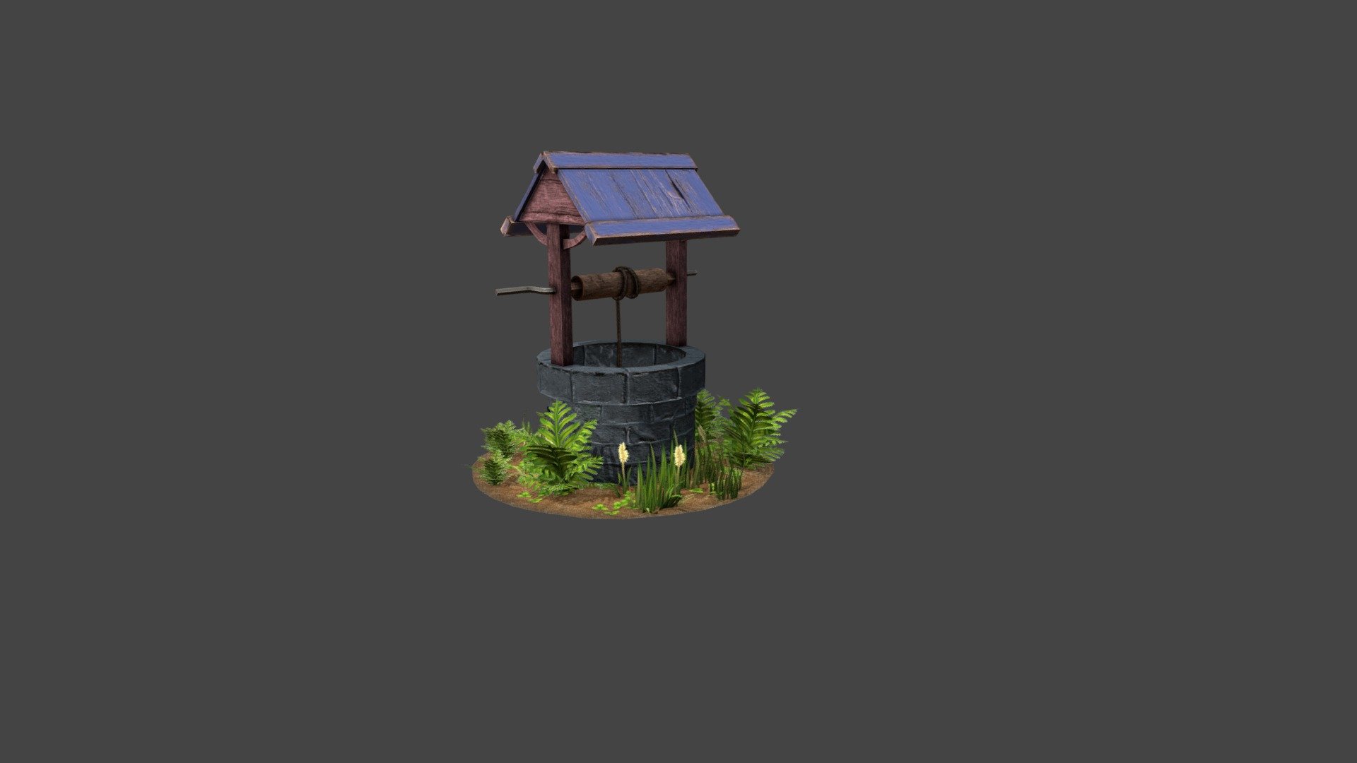 StoneWell - 3D model by AnastasiaLarkins [03a7a05] - Sketchfab