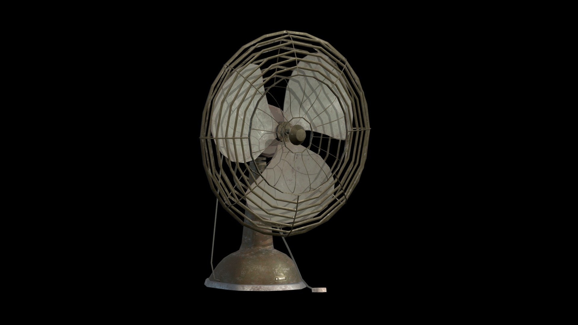 Table Fan - 3D model by ishikasaoji [03a9b60] - Sketchfab