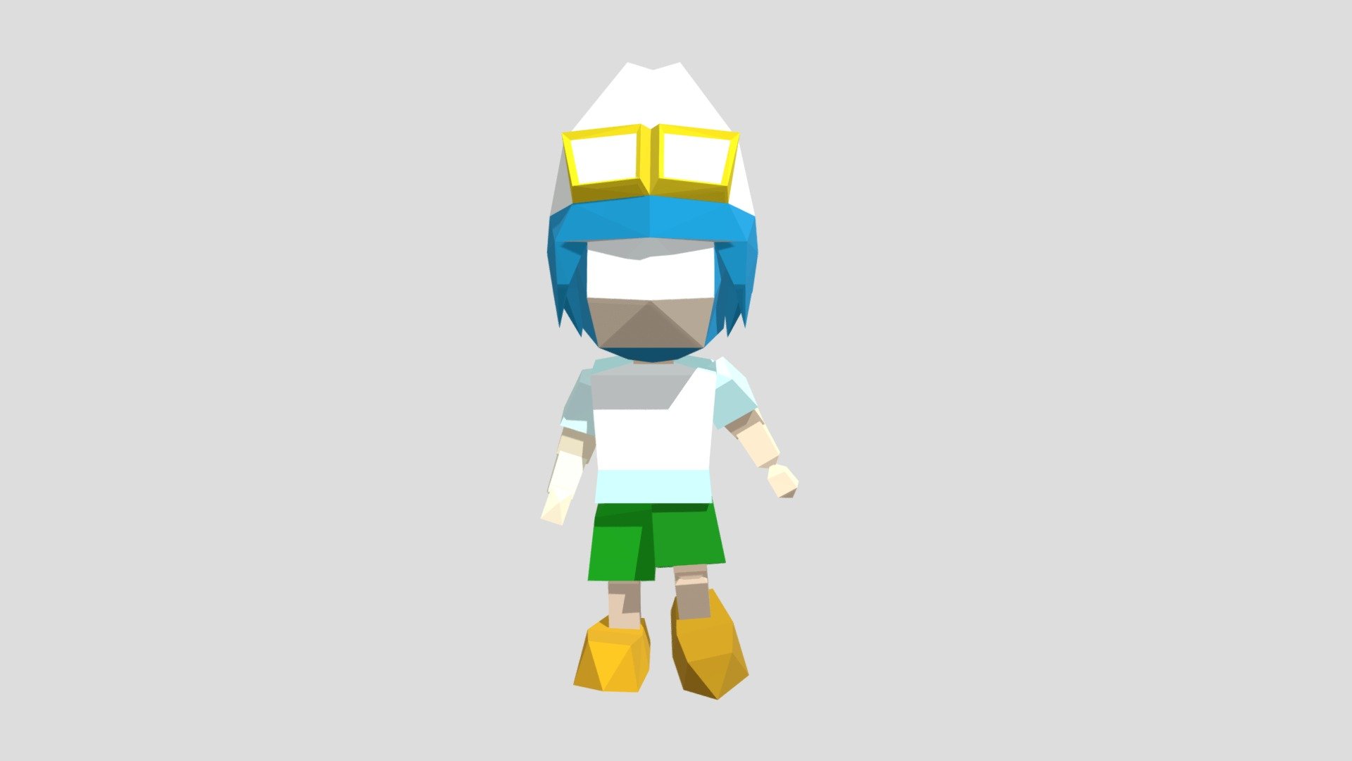 Mirror House Corn Flakes Character (N64 Model) - Download Free 3D model ...