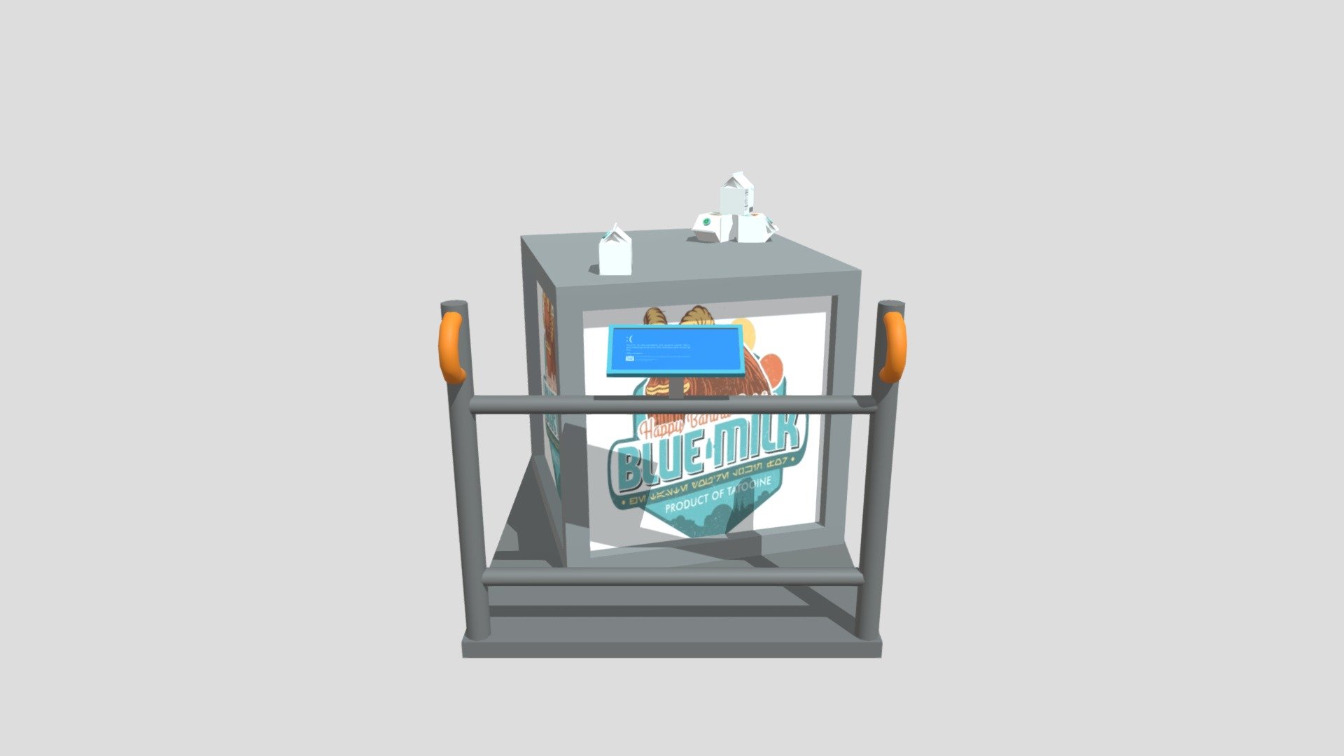 Banther Milk Model - 3D model by 0020016370 [03aeb75] - Sketchfab