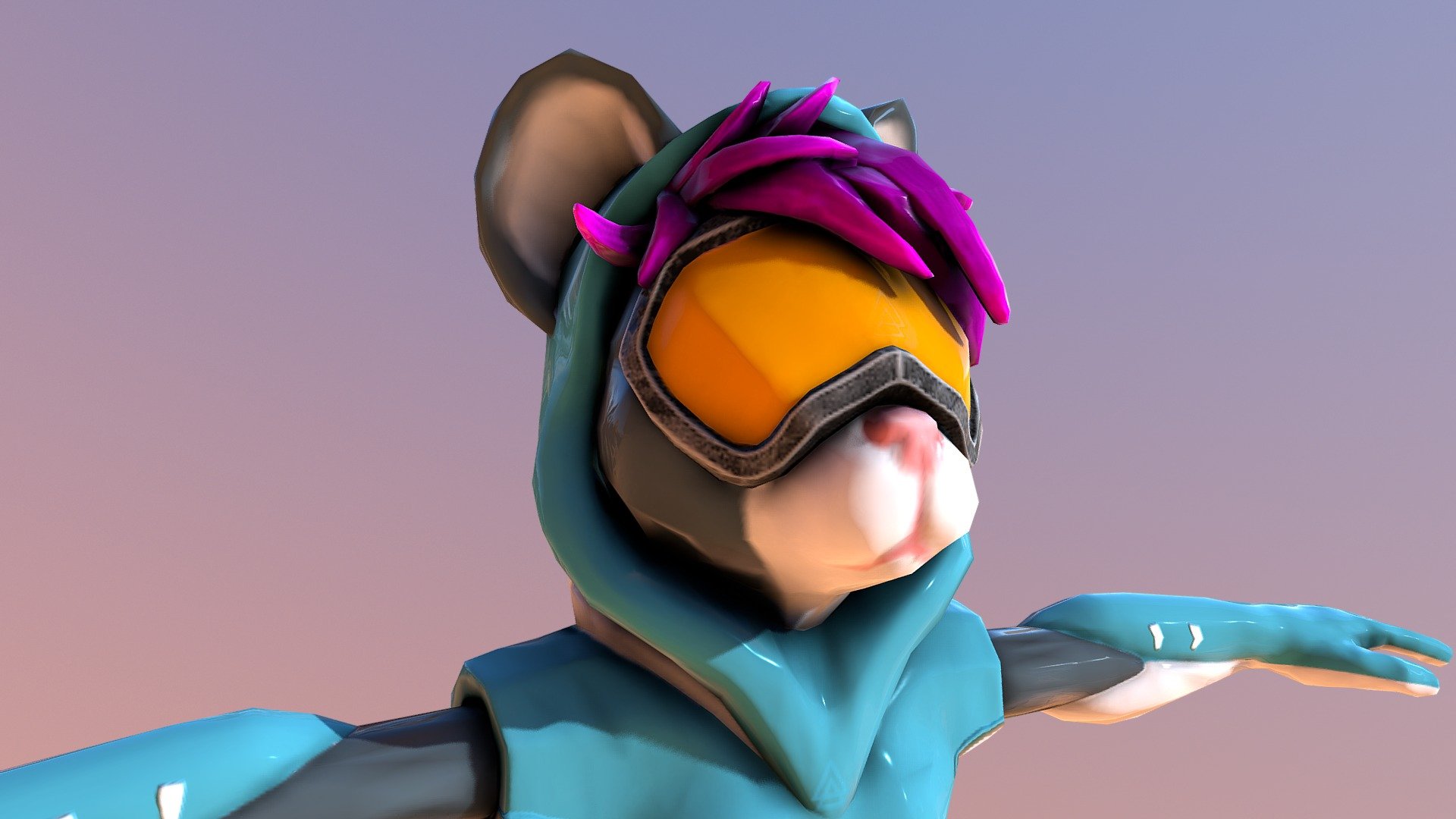 Rat - 3D model by minikinqp [03aede8] - Sketchfab