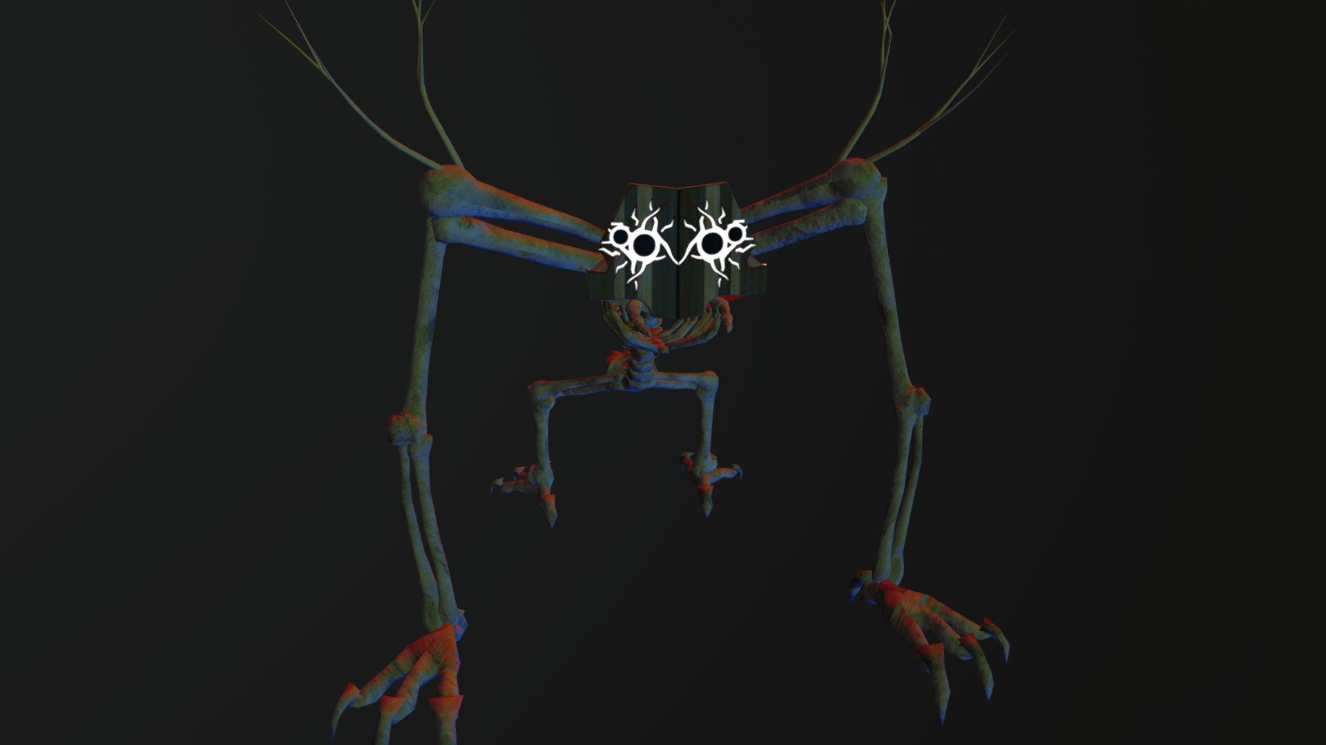 Creature - 3D model by Alex Gimson (@alexgimson) [03af69c] - Sketchfab