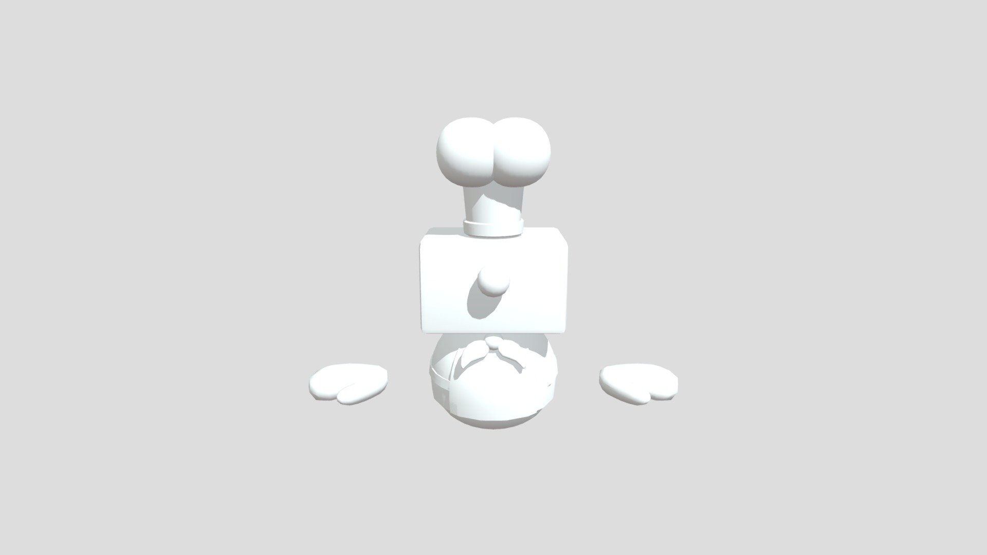 Overcooked Character - 3D model by edgosa [03b07ea] - Sketchfab