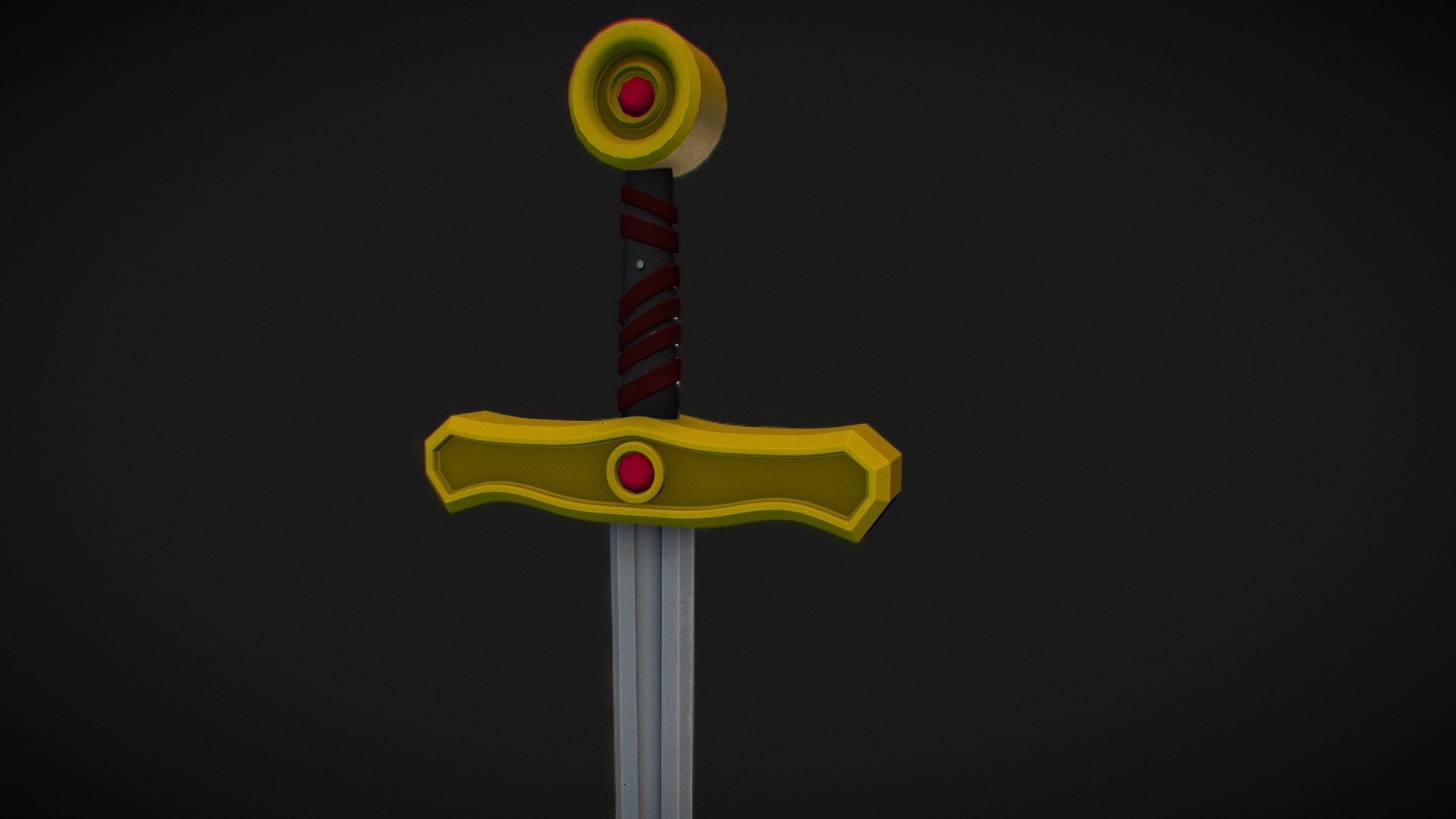 Stylized Sword - 3D model by Louis Jennes (@Louis_Jennes) [03b0d55 ...