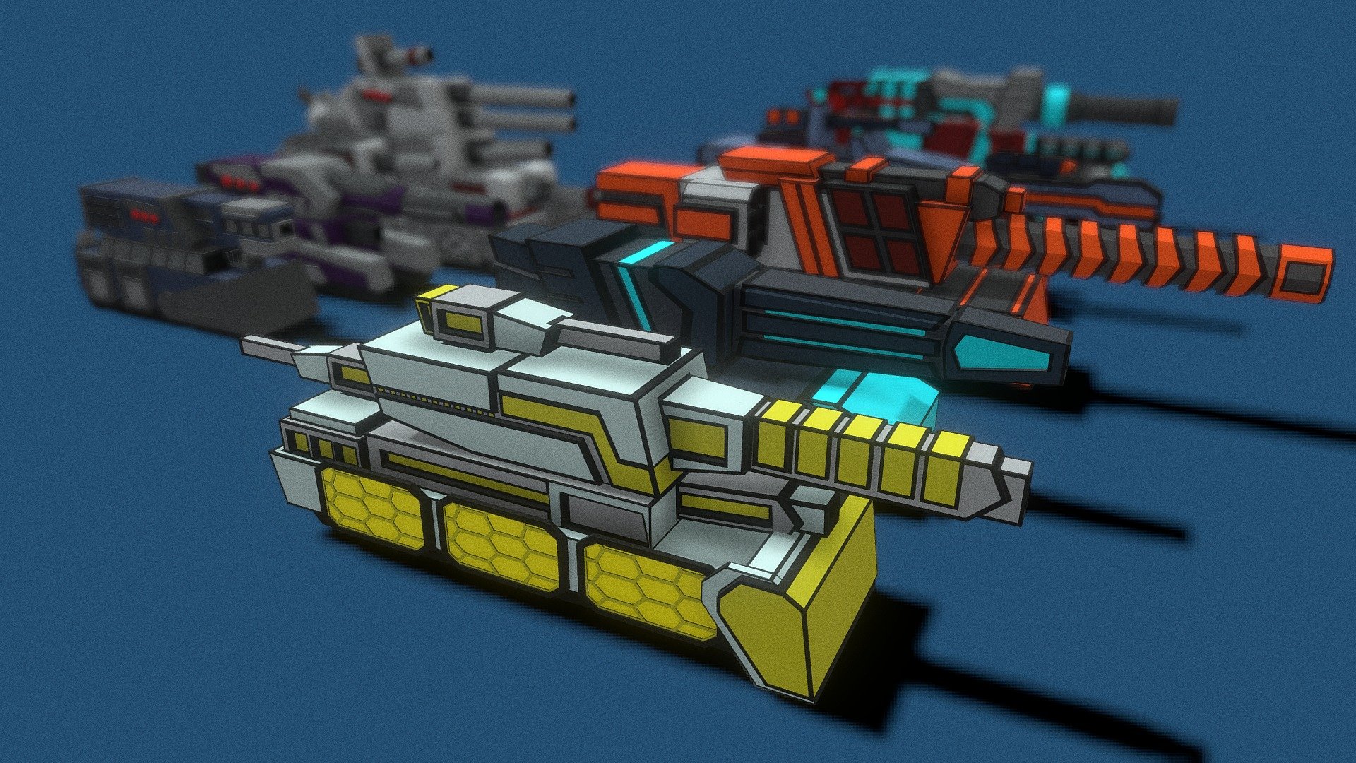 Cybertank - Download Free 3D model by Movetrolls (@akuokanav) [03b20ae ...