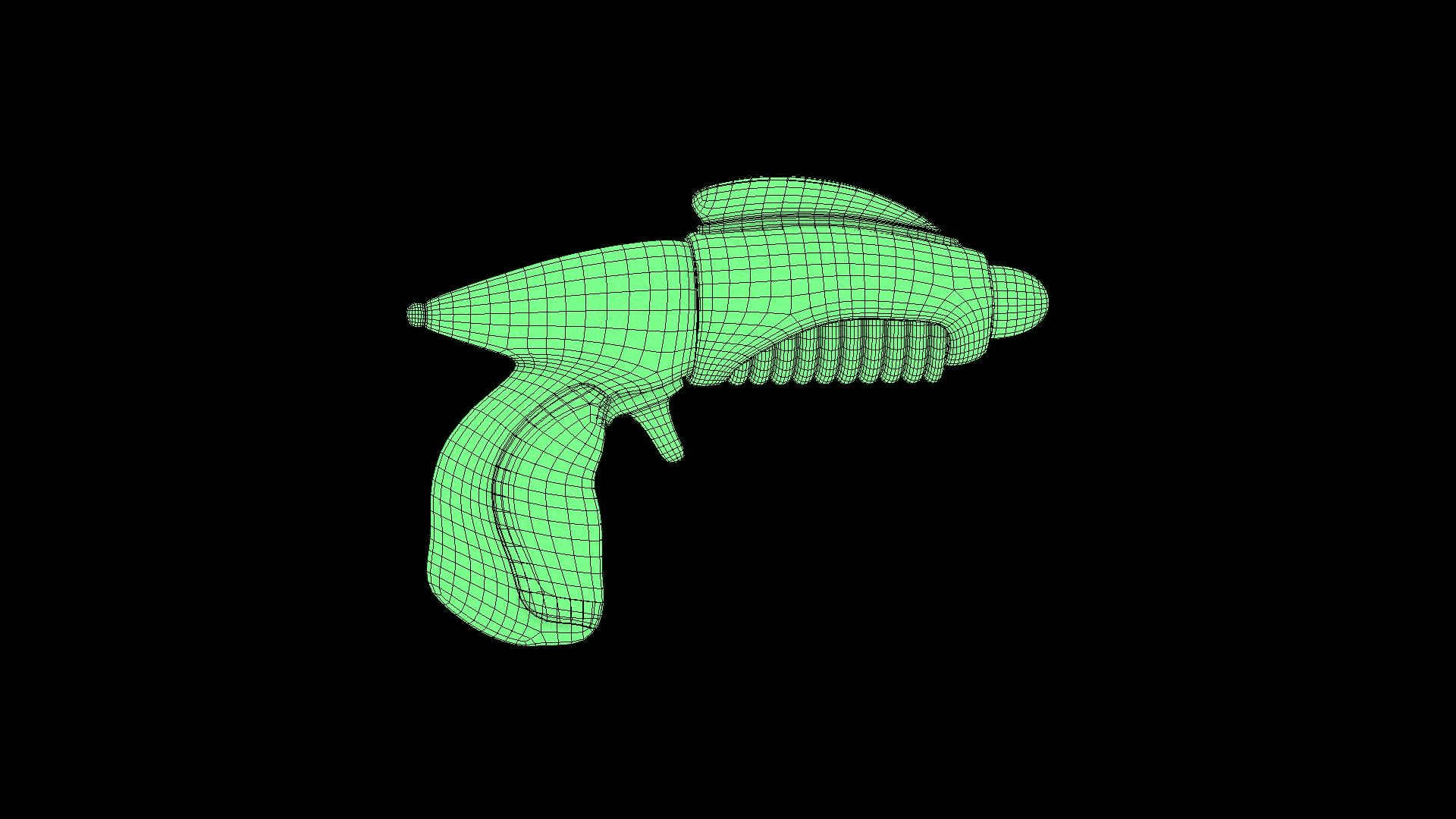 Ray gun highpoly - 3D model by sergey_j [03b2dbb] - Sketchfab