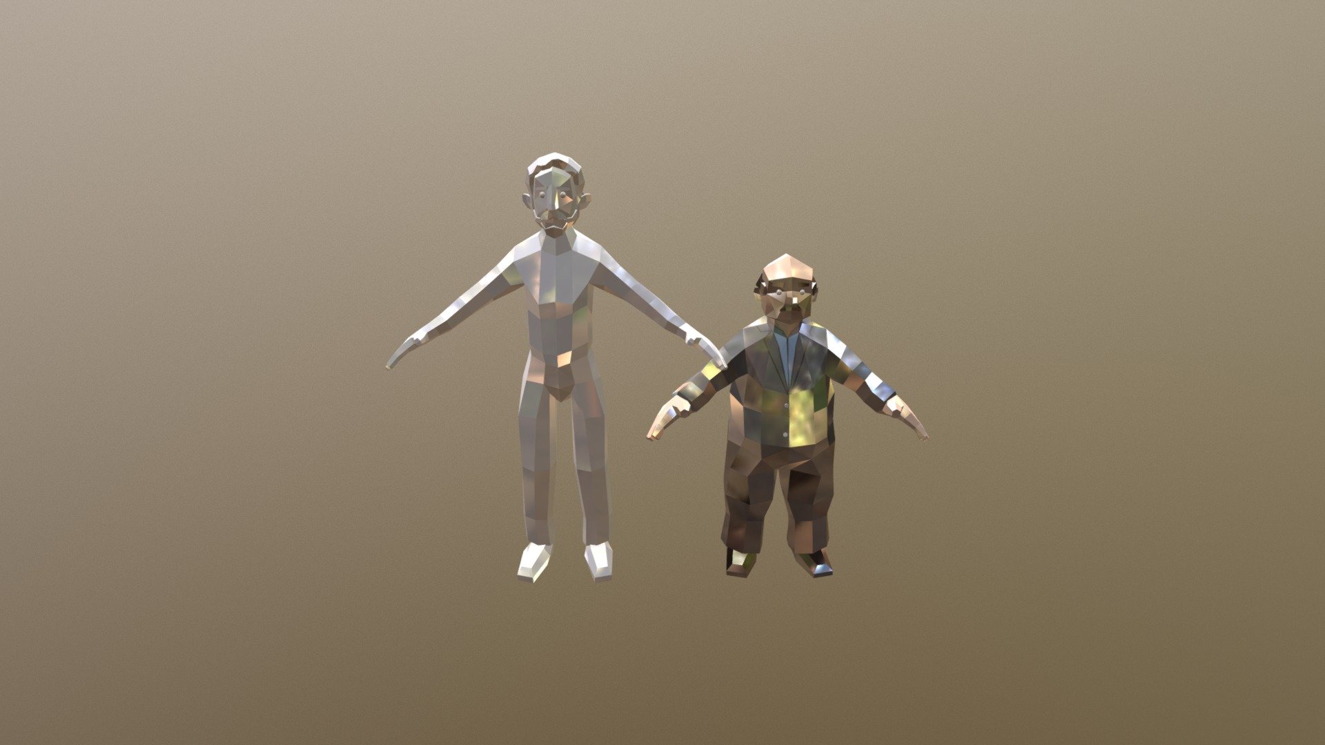 Человек - 3D model by MAndrew3D [03b37f8] - Sketchfab