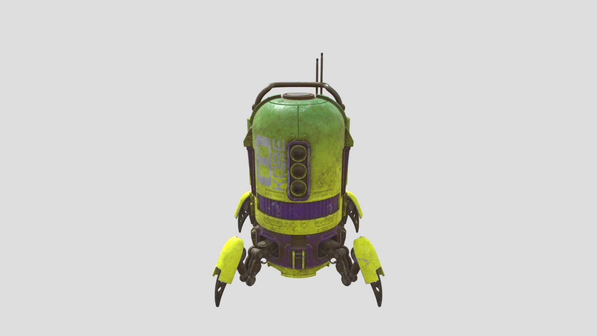 spybot - 3D model by THERealmattblaq [03b394a] - Sketchfab